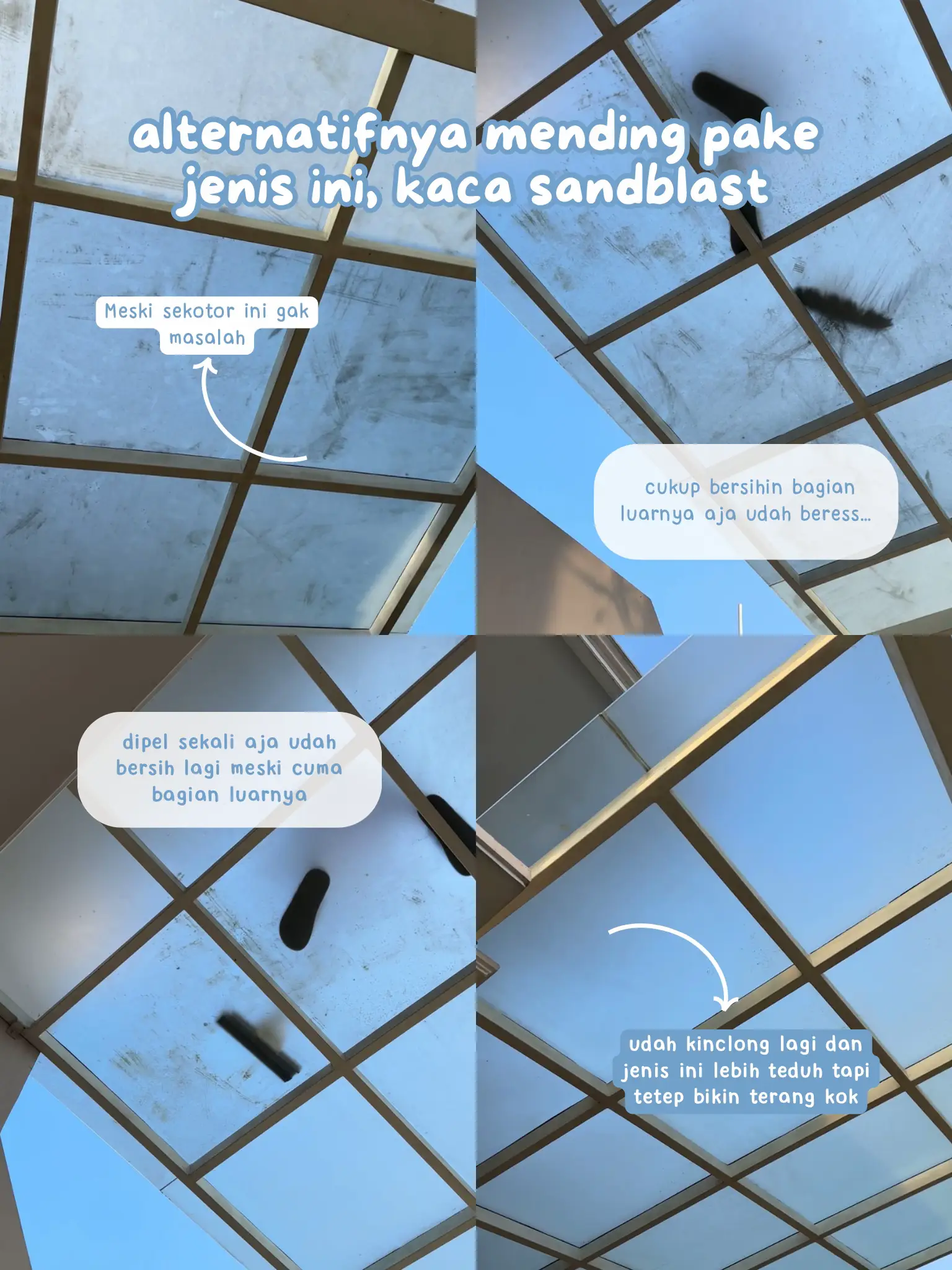 Ssstt jangan pake jenis ini buat kanopi/skylight! | Galeri diposting ...