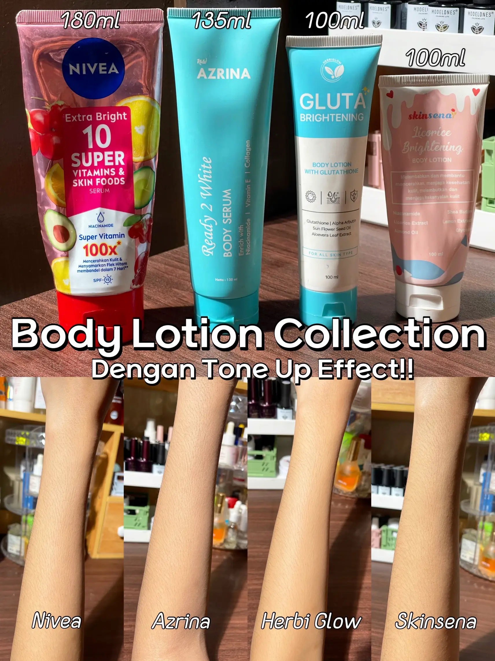 Body Lotion Collection Dengan Tone Up Effect 😚 | Galeri diposting oleh ...