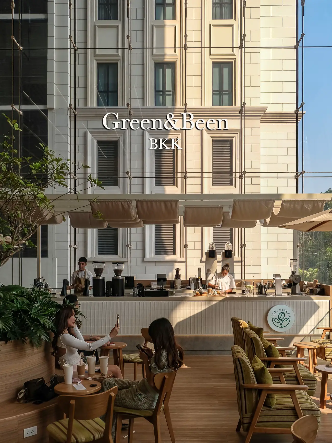 Green&Been Bkk คาเฟ่ Vibes ดี ย่านเพลินจิต | แกลเลอรีที่โพสต์โดย หนีนายไปJourney | Lemon8