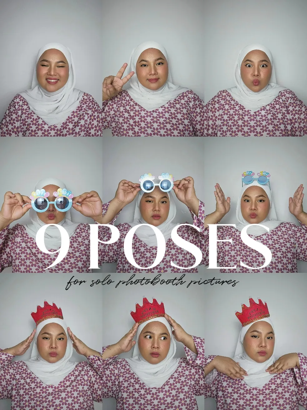 Poses For Solo Photobooth Pictures | แกลเลอรีที่โพสต์โดย Qistina Akmar ...
