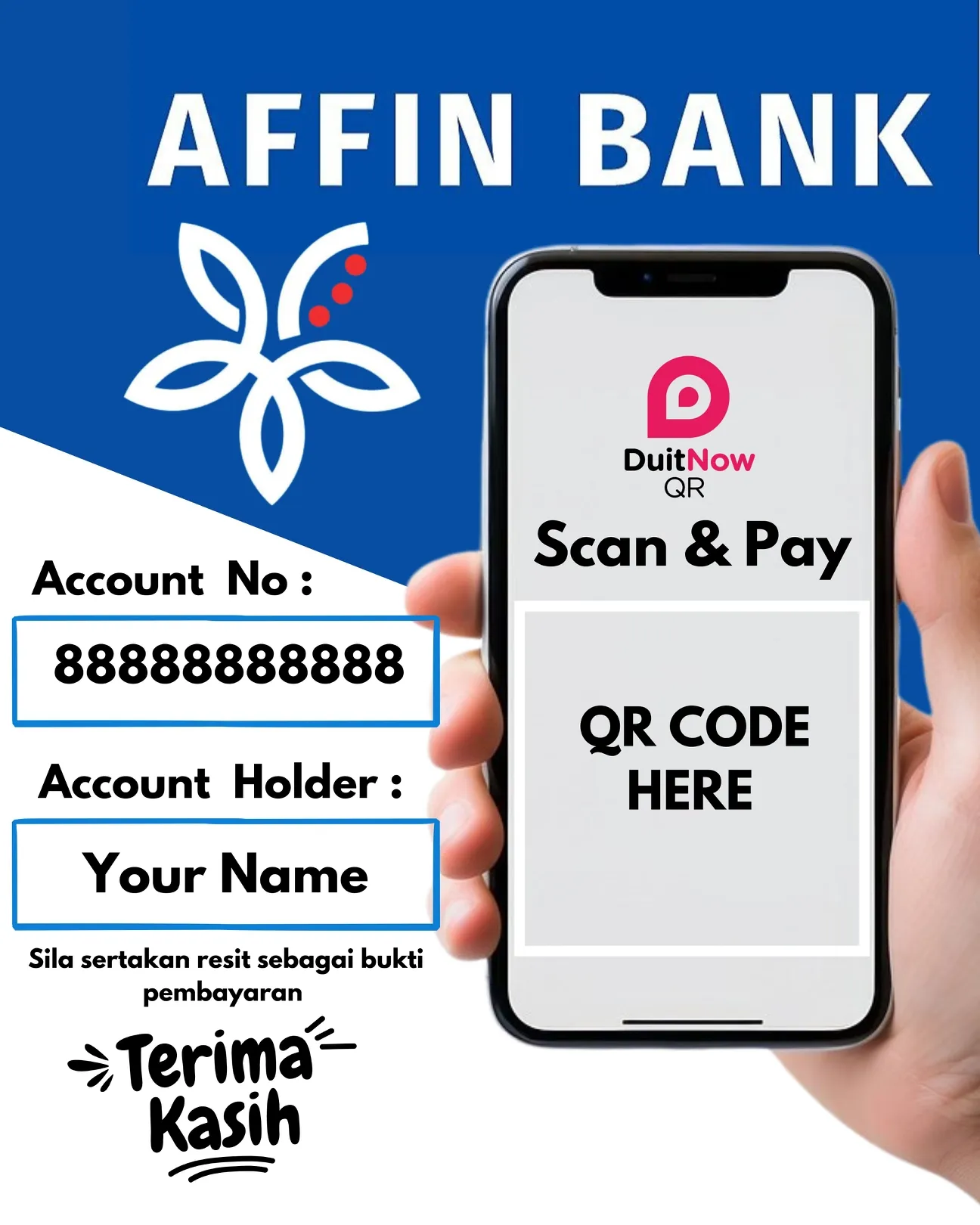 Cimb Bank Template Cute - Carian Lemon8