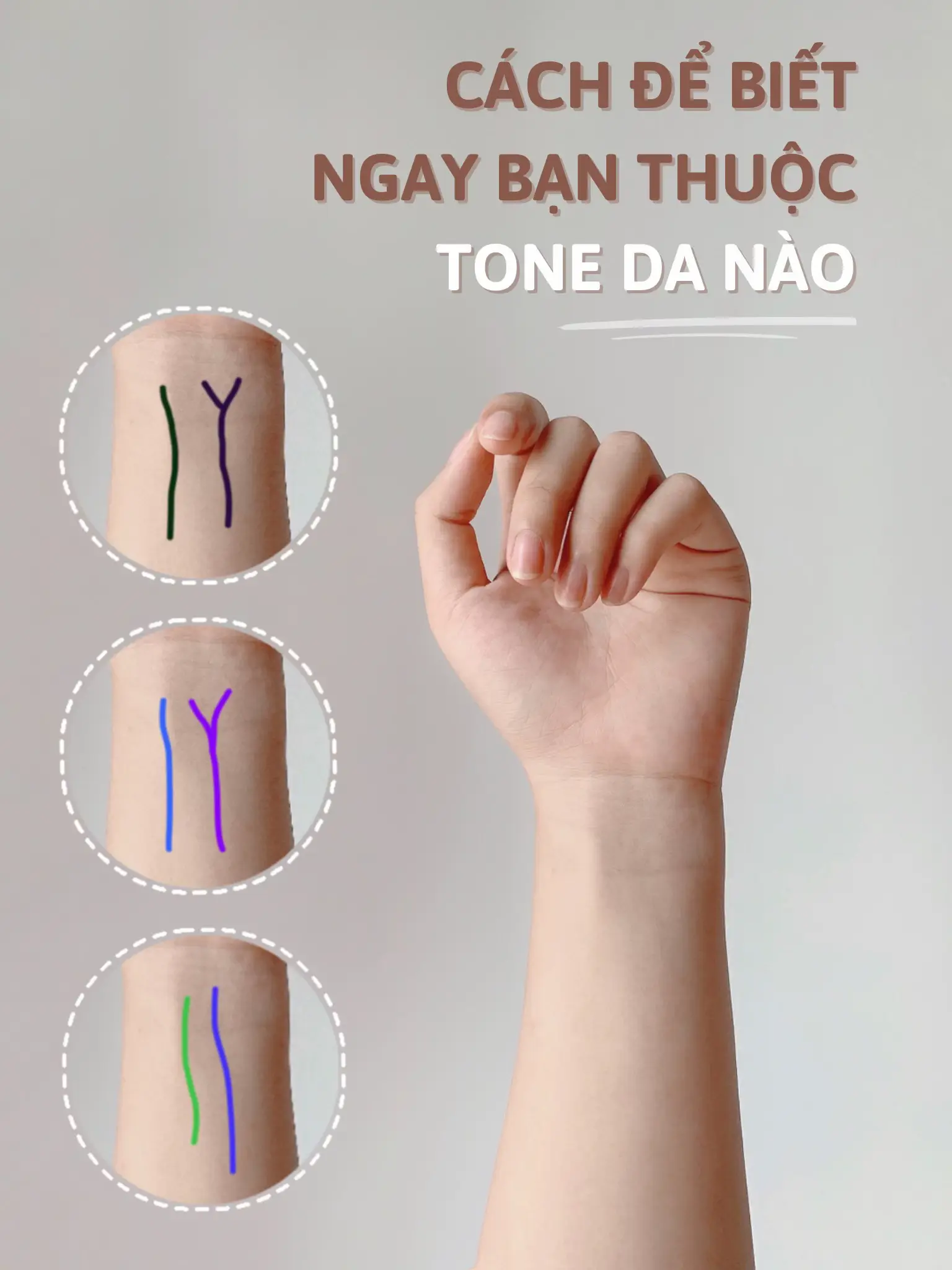 Cách để biết bạn thuộc tone da nào siu dễ 😧 | Bộ sưu tập do Hà Vy Xinh ...