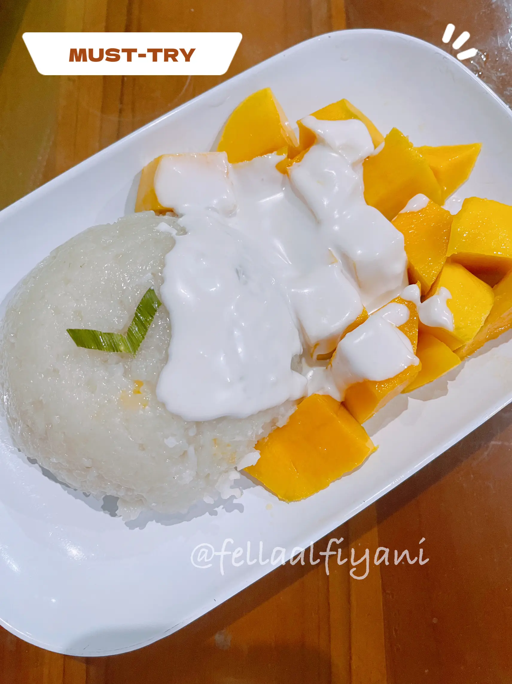 Mango Sticky Rice | Galeri diposting oleh Fellaa | Lemon8