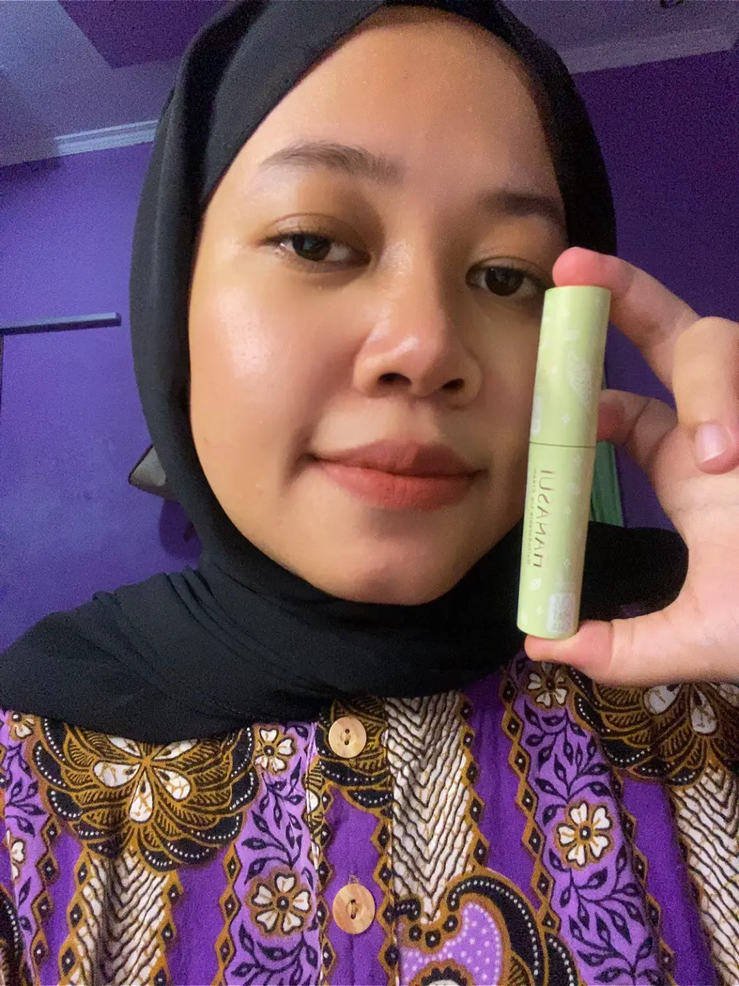 Swatch Lipcream Matcha Latte Hanasui | Galeri diposting oleh aina solihin17 | Lemon8