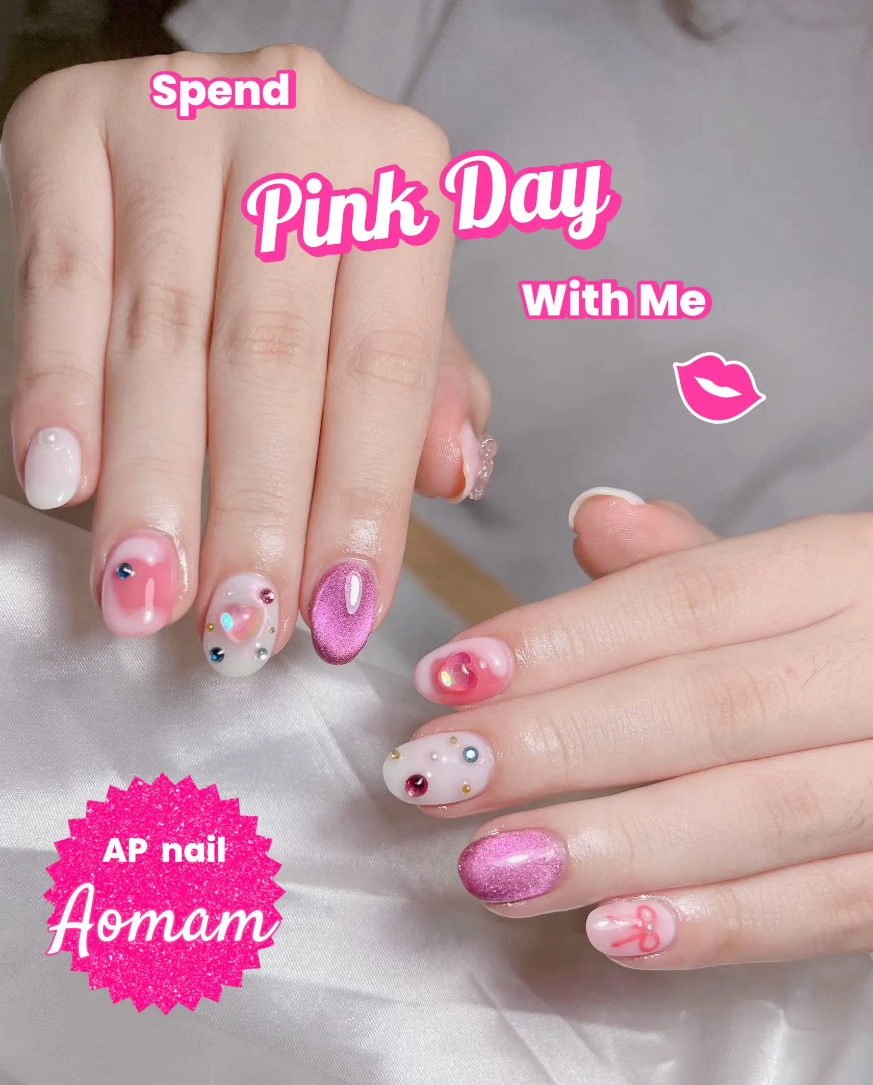 Aomam | แกลเลอรีที่โพสต์โดย ทำเล็บกัน | Lemon8