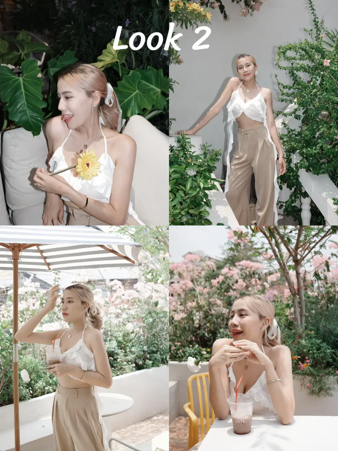 OOTD 6 Look สาวคาเฟ่เทสไอจีติดแกรม🪞 | แกลเลอรีที่โพสต์โดย Asiadairy. | Lemon8