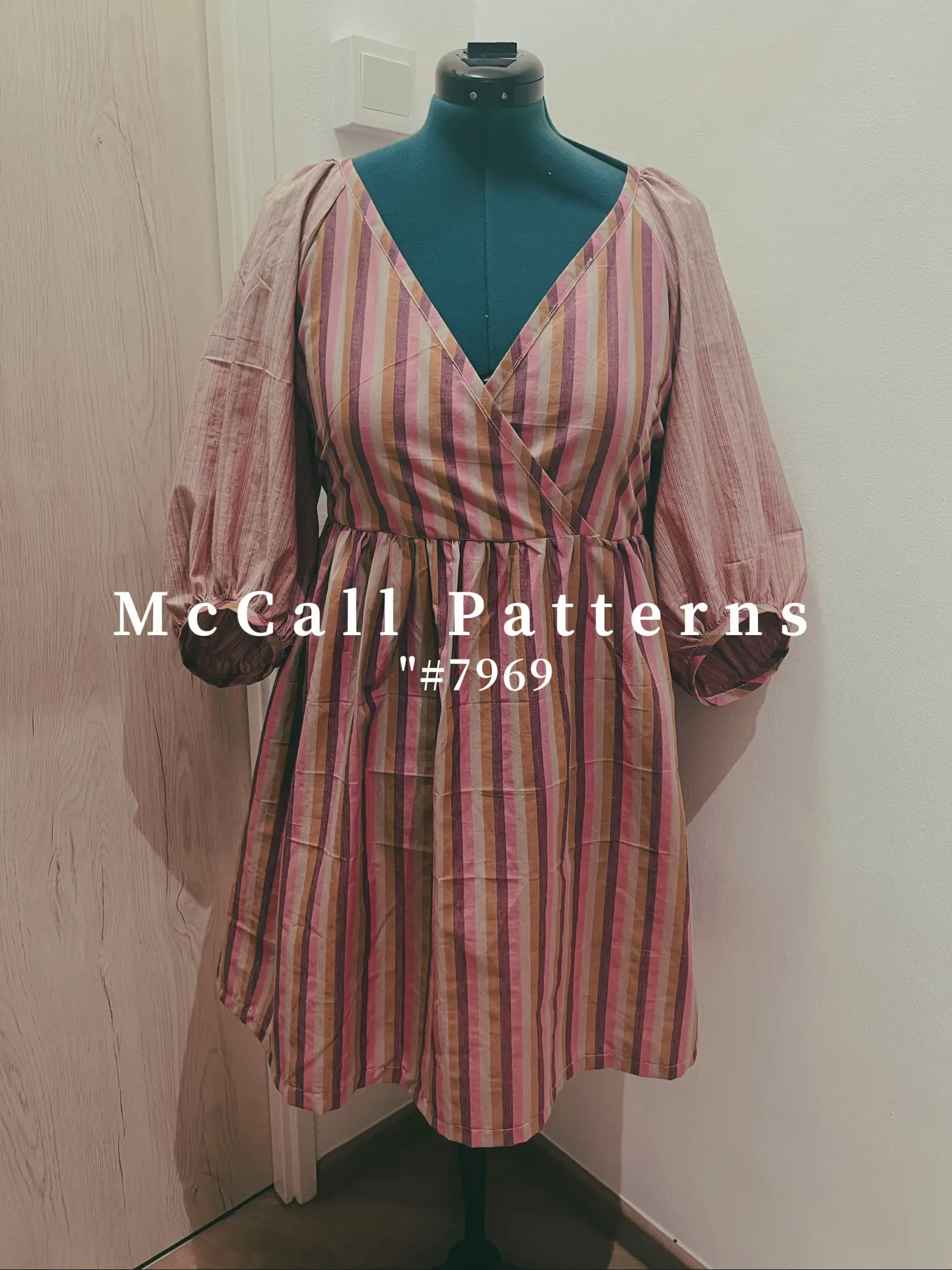 Sew McCall Patterns 7969 with me | Video published by Nanaysk | Lemon8