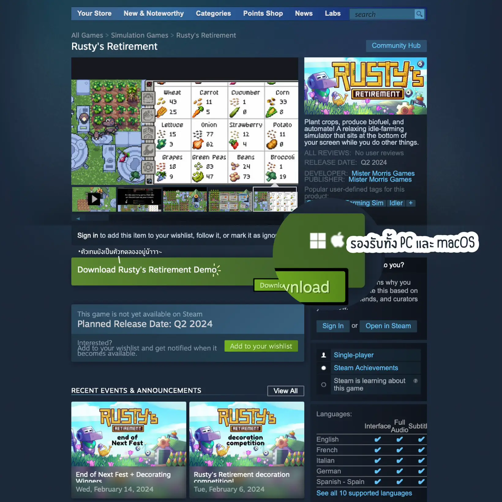 แนะนำเกมบน Steam ที่สามารถแอบเล่นตอนทำงานได้ 👀 | แกลเลอรีที่โพสต์โดย Morisaki Taku | Lemon8