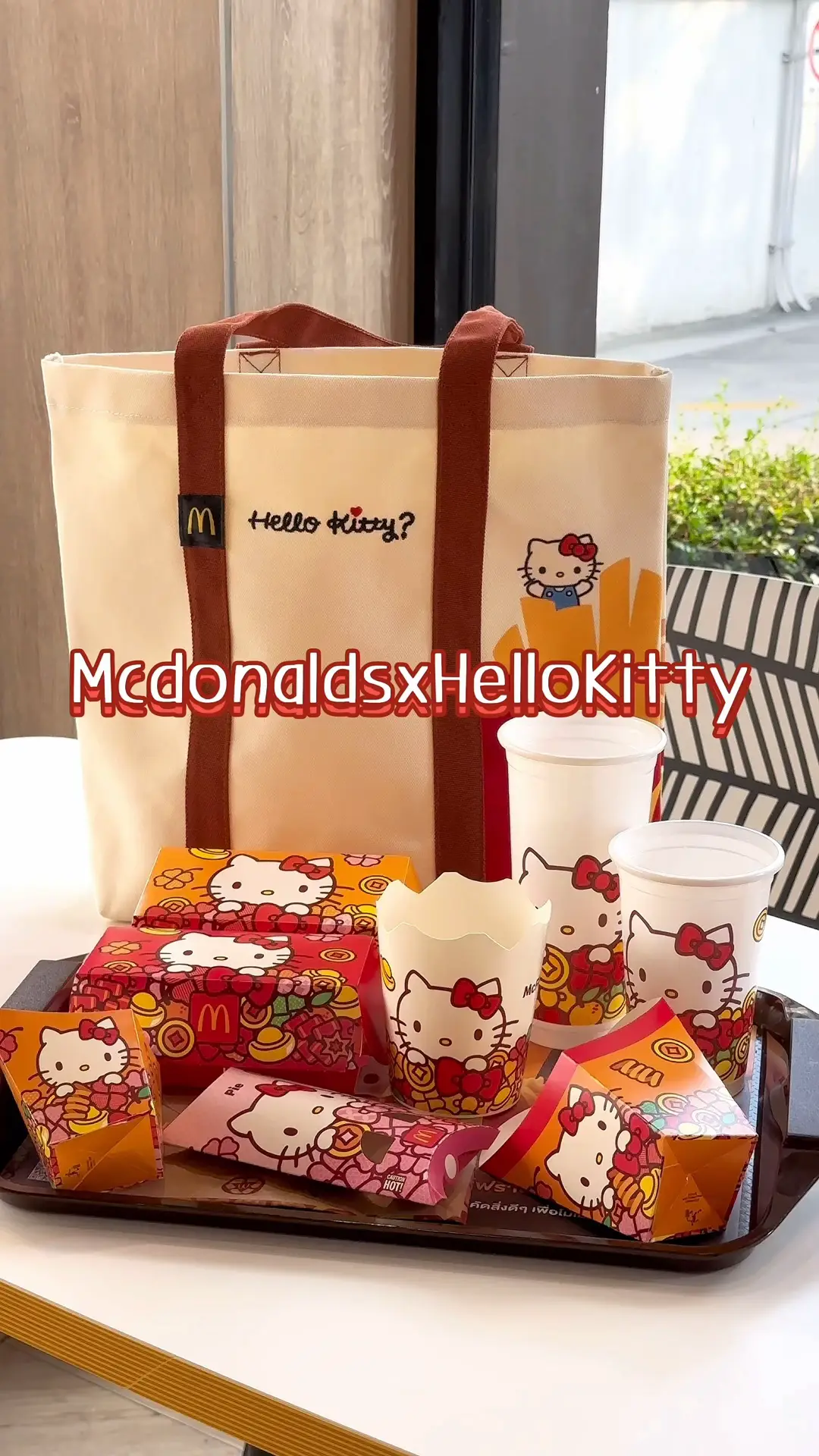 Mcdonalds x HelloKitty | วิดีโอที่เผยแพร่โดย กินไรอ่ะ | Lemon8