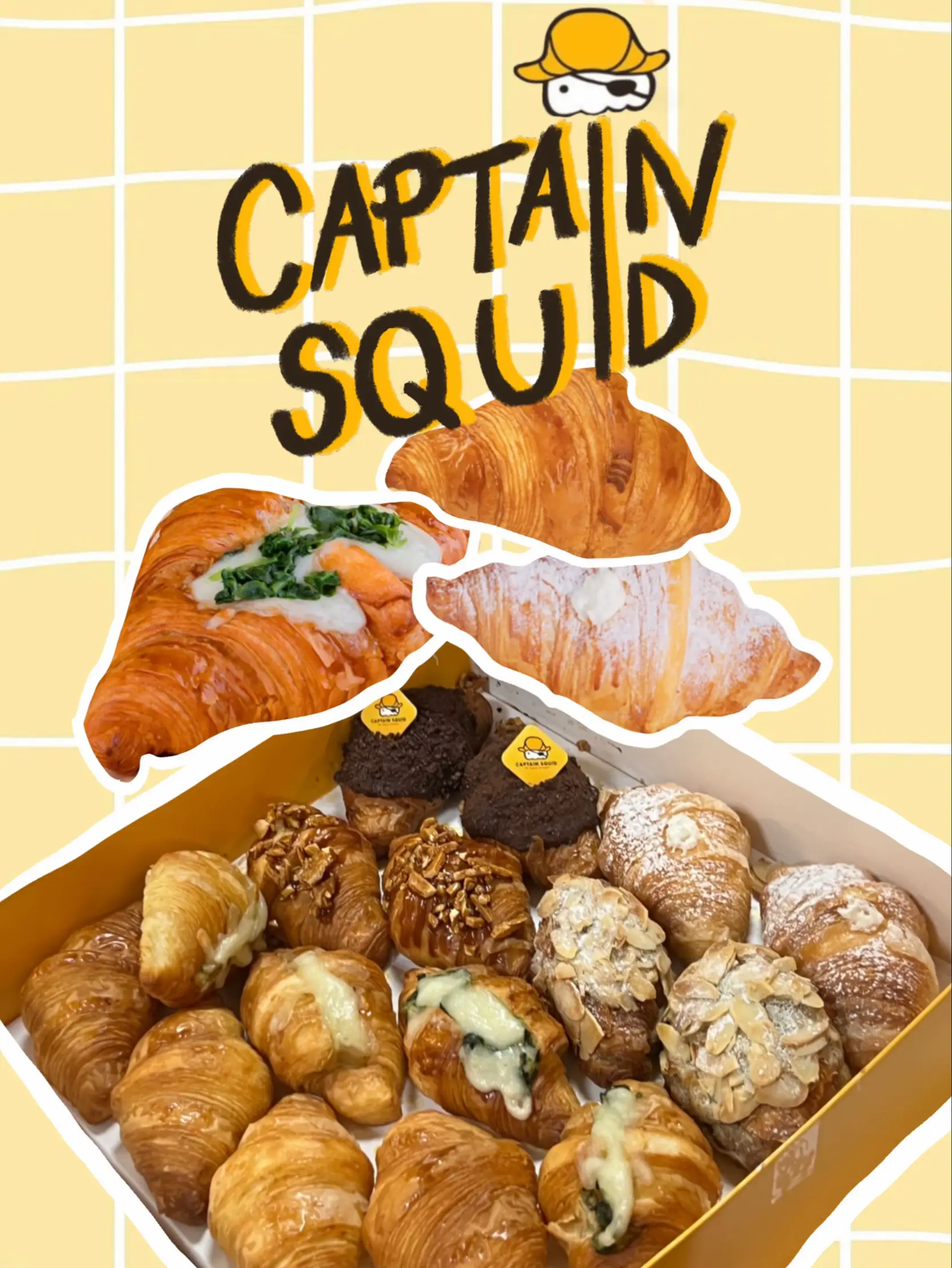 🥐มินิครัวซองต์•Captain Squid | แกลเลอรีที่โพสต์โดย beeee🌷🐝 | Lemon8