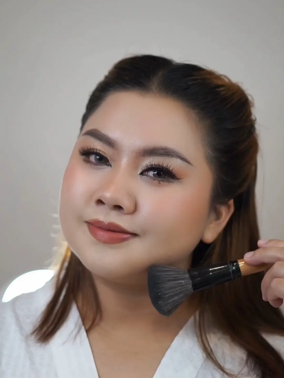 สไตล์ ลุคสาย ฝอ ️‍🔥 | วิดีโอที่เผยแพร่โดย BENZ MAKEUP | Lemon8