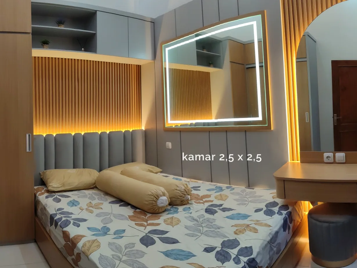 Kamar sempit jadi cantik 2,5x2,5 m | Galeri diposting oleh Bu Guru Itsna | Lemon8