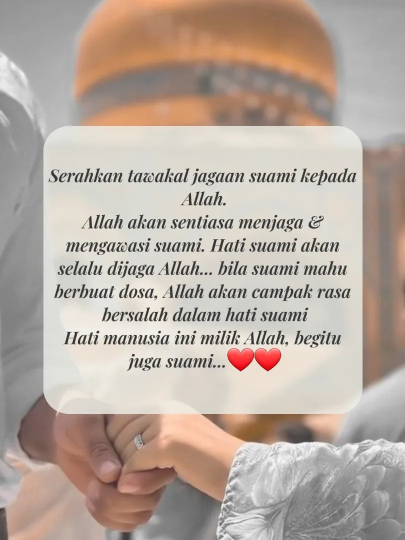 Amalan Isteri sebelum Suami pergi kerja | Galeri disiarkan oleh UMMI@Mi | Lemon8