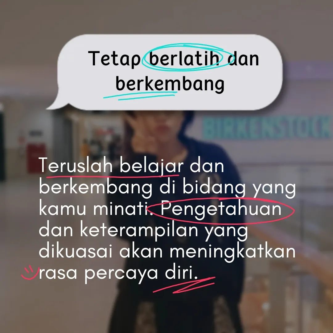 TERNYATA 5 hal cukup buat jadi CONFIDENCE person | แกลเลอรีที่โพสต์โดย Teyik Mong ˚ | Lemon8