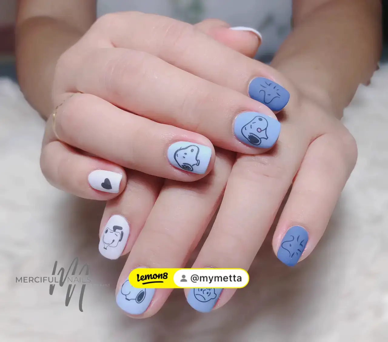 รวมไอเดียเล็บสั้น | แกลเลอรีที่โพสต์โดย Merciful•nail | Lemon8