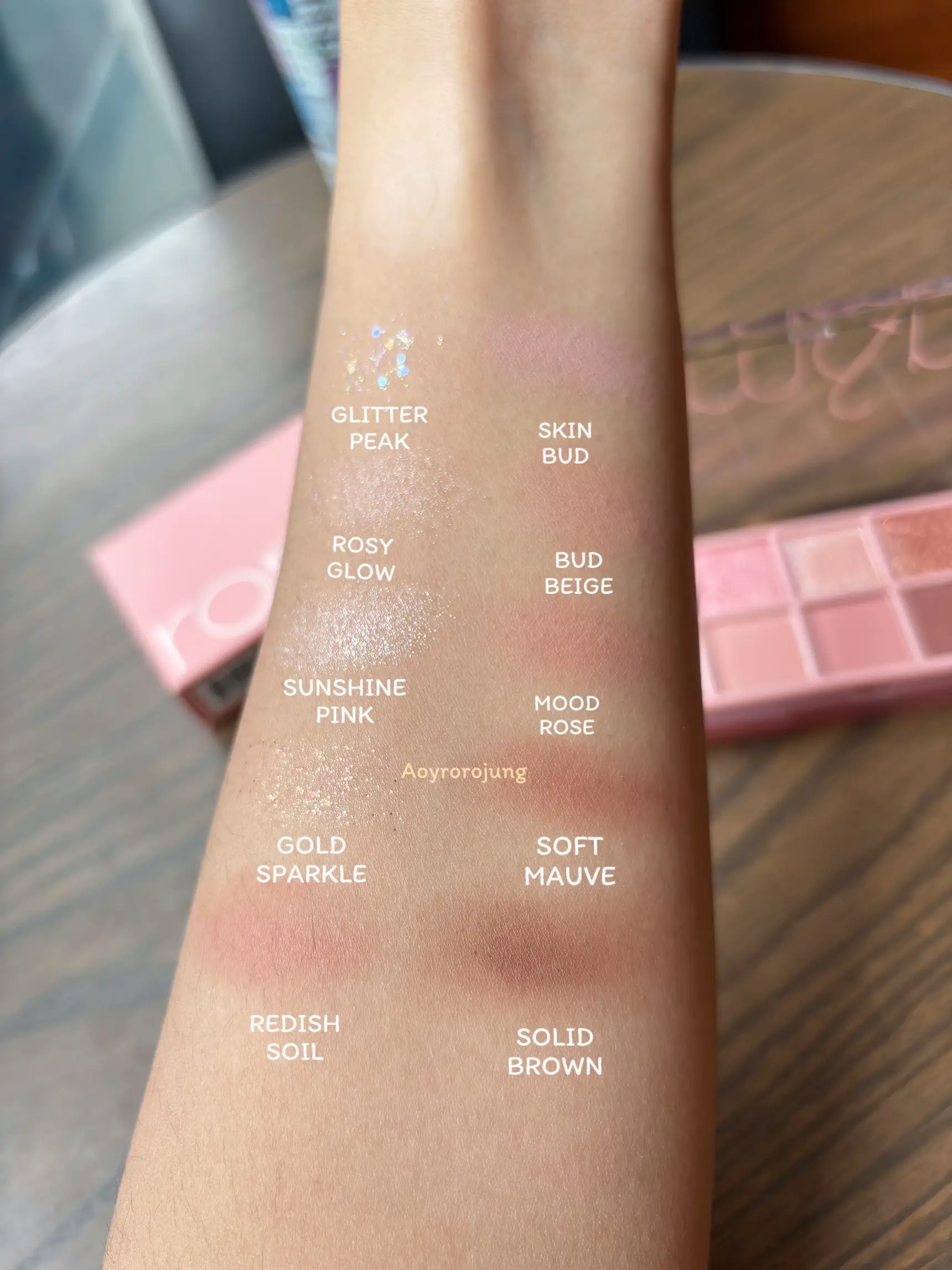 พาเลตตา เกาหลีเกาใจ (Rom&nd) | แกลเลอรีที่โพสต์โดย Jarinee Khotcha | Lemon8