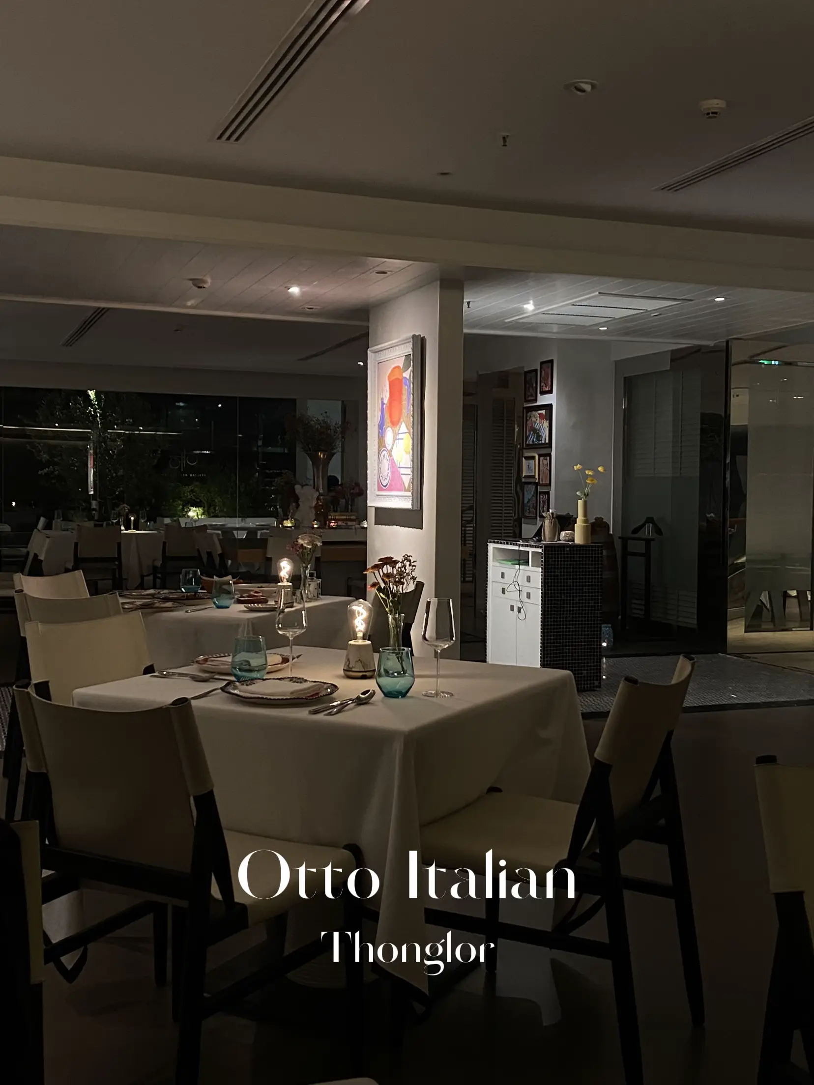 Otto Italian ร้านอาหารอิตาเลี่ยนหรูกลางทองหล่อ🥂 | แกลเลอรีที่โพสต์โดย ...