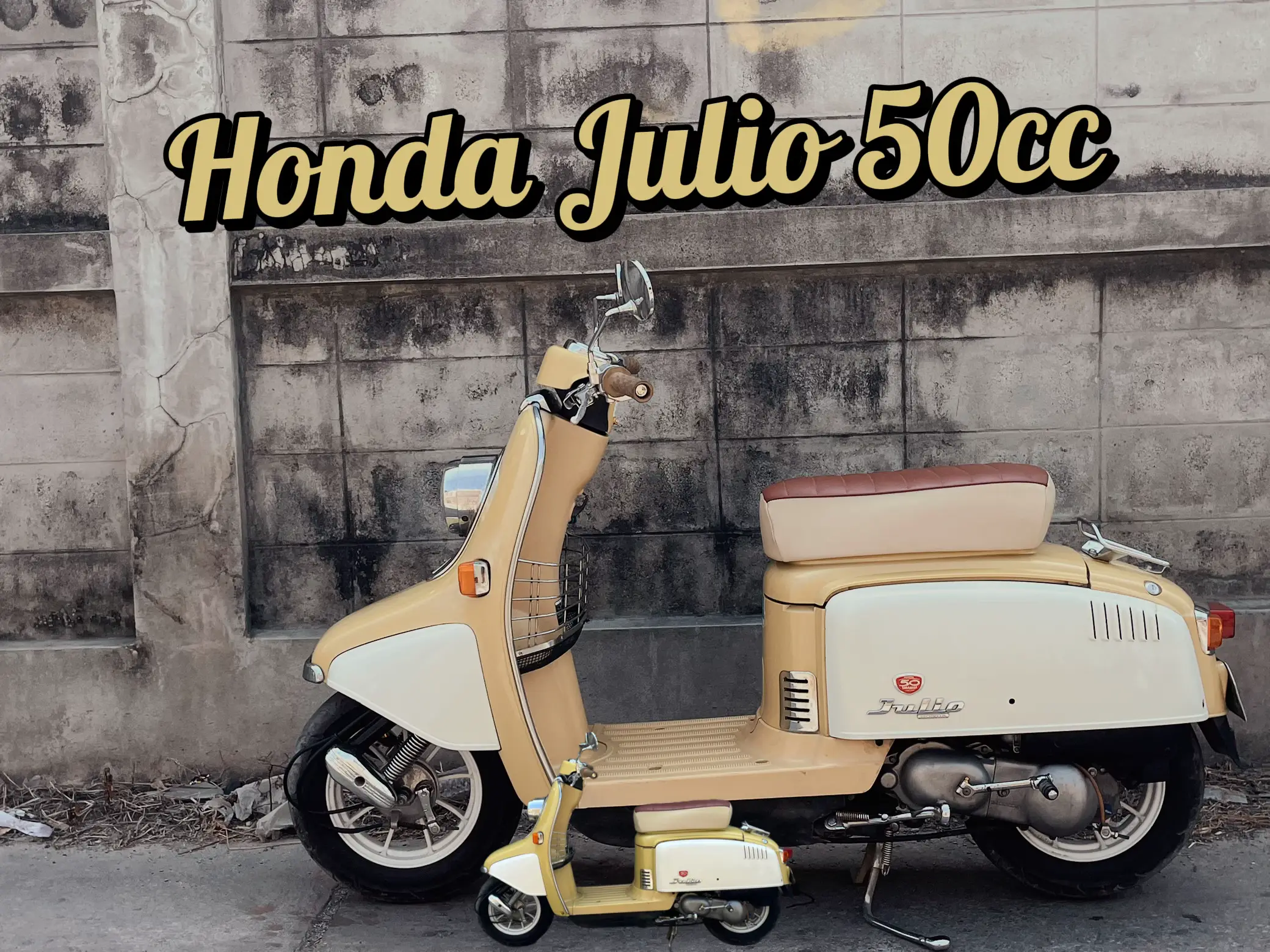Honda Julio 50cc | แกลเลอรีที่โพสต์โดย Barber Narst | Lemon8
