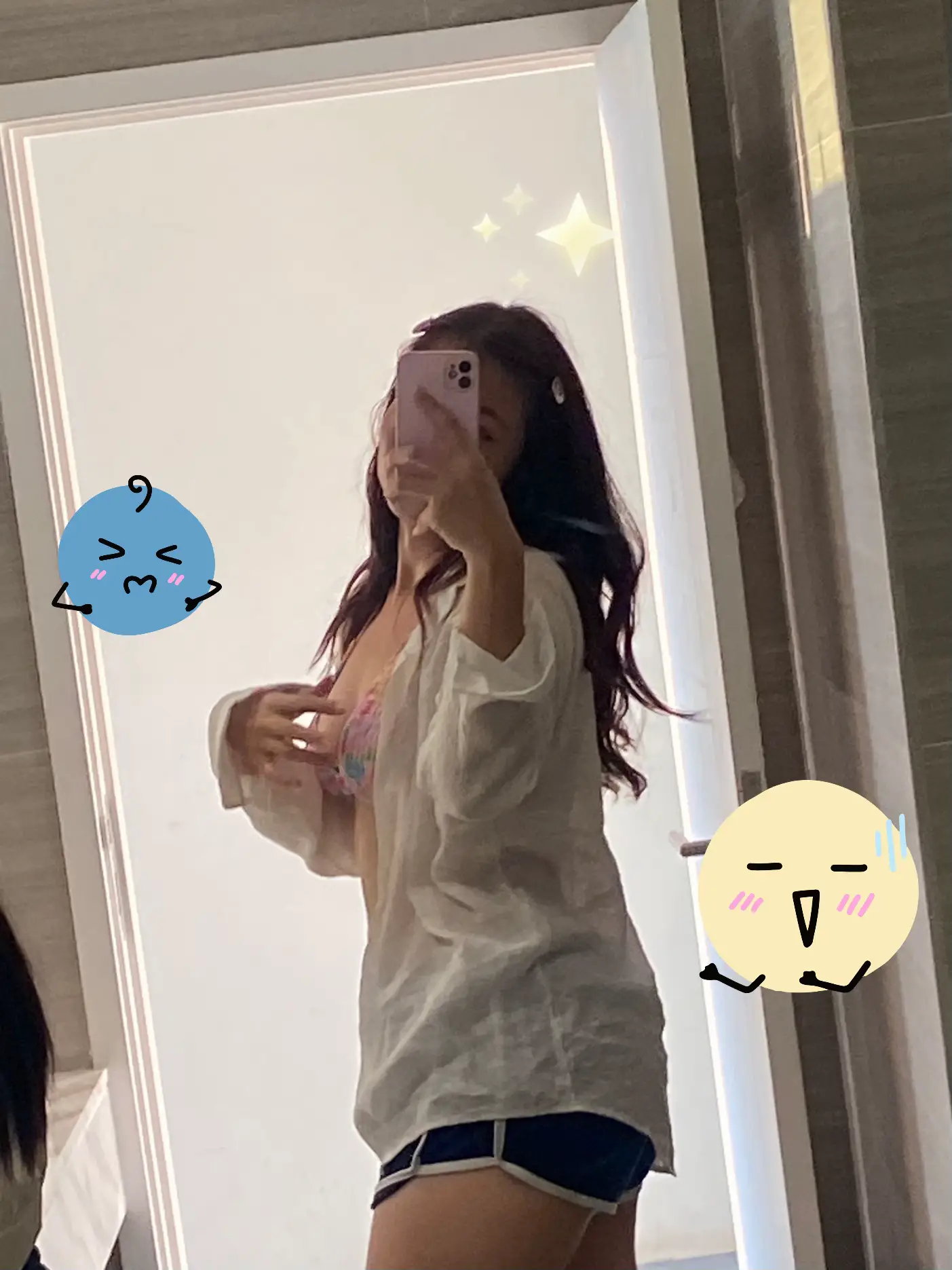 ใส่ชุดว่ายน้ำ ฉบับสาวขี้อาย | แกลเลอรีที่โพสต์โดย Baii_moni | Lemon8