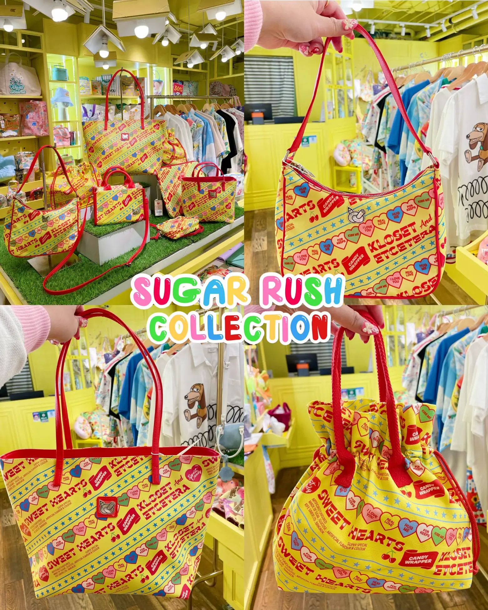 SUGAR RUSH Collection 🩷🩵💛 น่ารักกระเป๋าตังค์ลั่นมาก | แกลเลอรีที่โพสต์โดย อเวจีสีชมพู | Lemon8