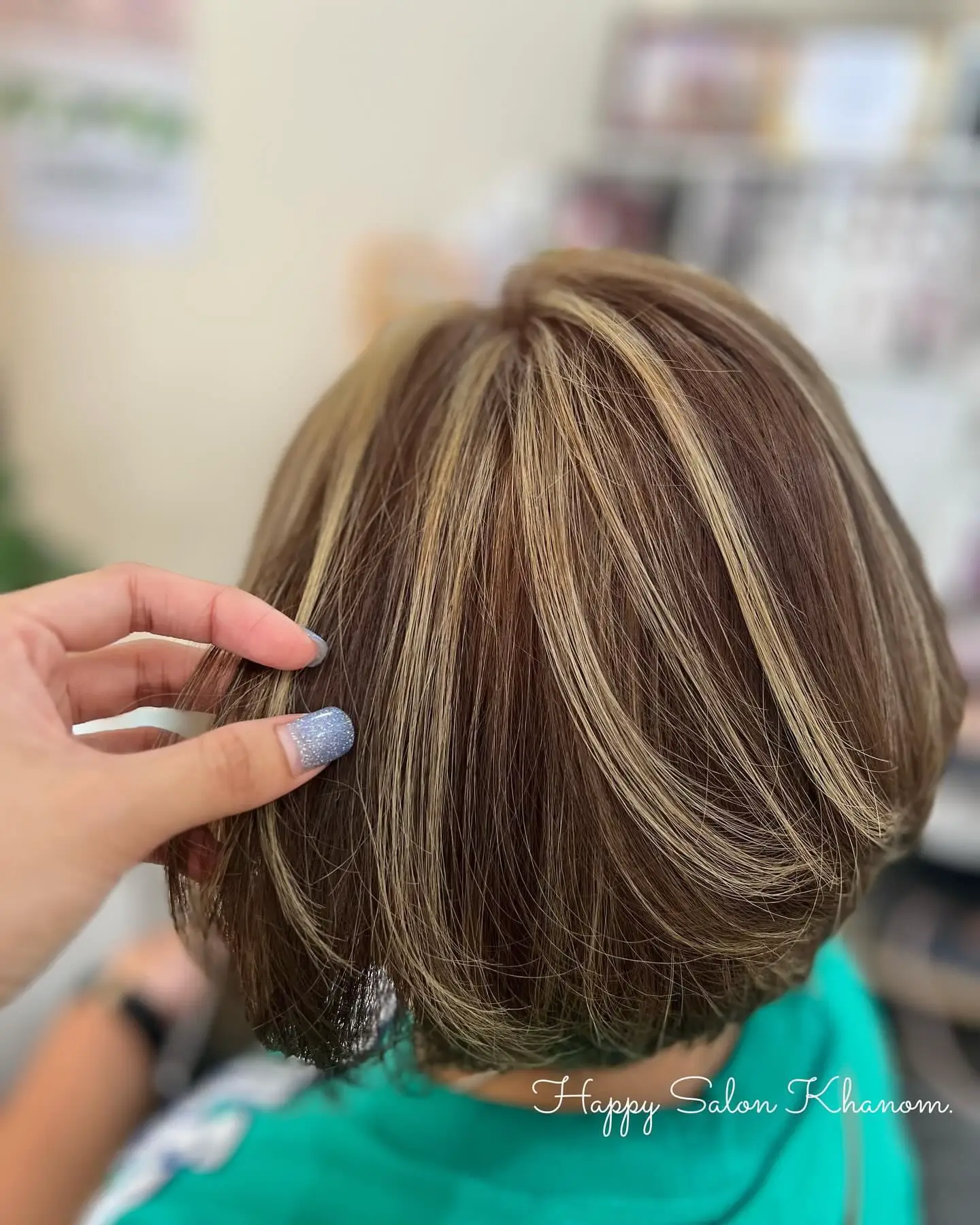 รวมสีผมอำพรางผมหงอก 👩🏼👩🏻‍🦰 | แกลเลอรีที่โพสต์โดย Happy Salon | Lemon8