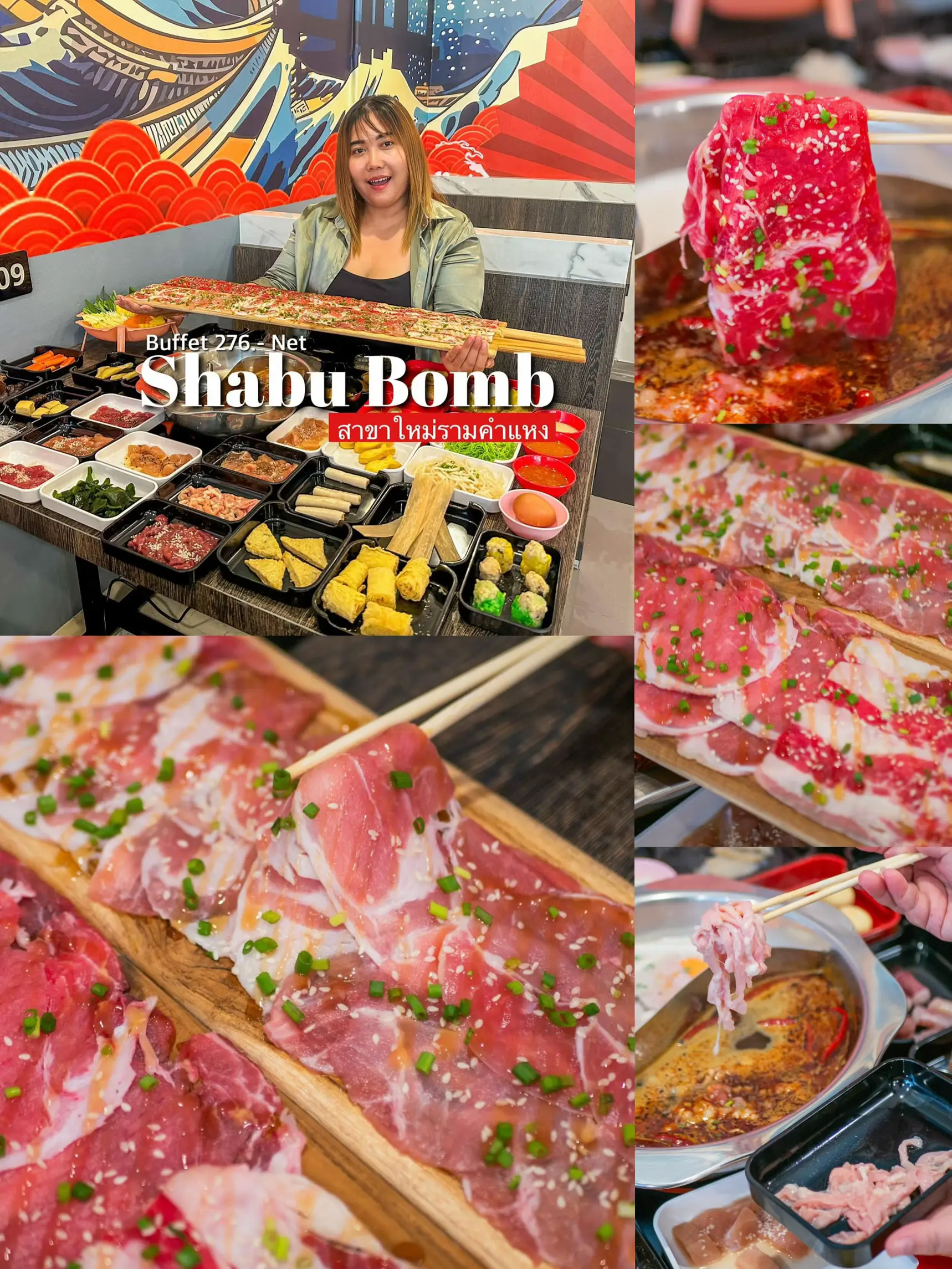 𝙎𝙝𝙖𝙗𝙪𝘽𝙤𝙢𝙗 รามคำแหง 🥘 | แกลเลอรีที่โพสต์โดย Lifestlyetravel | Lemon8