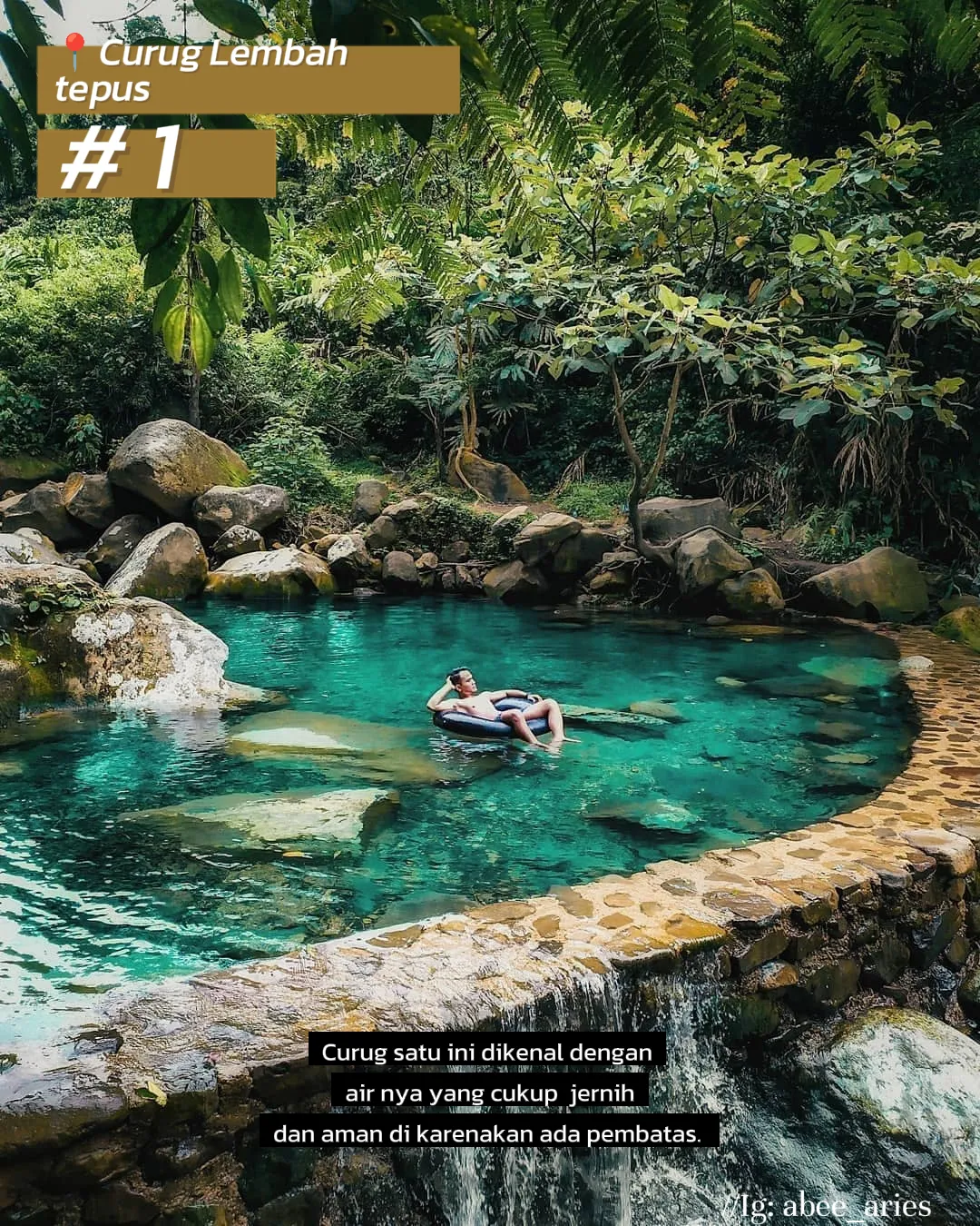 4 Curug Viral ini ada di Kab. Bogor loh, cek yuu | Galeri diposting oleh punk_idea | Lemon8