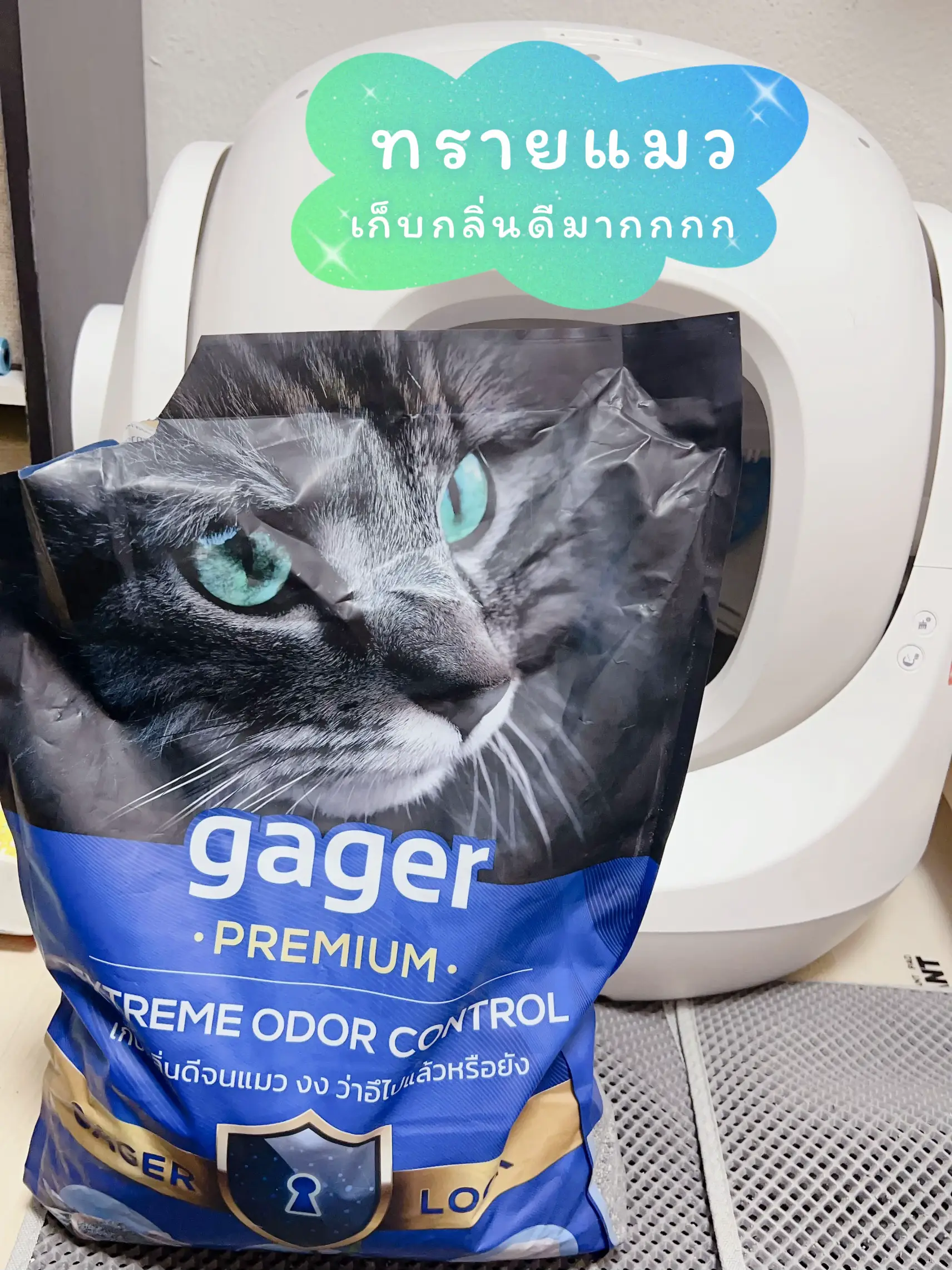 ทรายแมวGager : เก็บกลิ่นดีจนแมวงง 😆 | แกลเลอรีที่โพสต์โดย JΛΛΣ ♡ | Lemon8