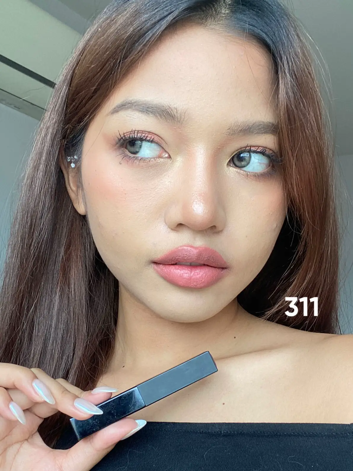 ลิปแมท YSL The slim velvet radical | แกลเลอรีที่โพสต์โดย champagne | Lemon8