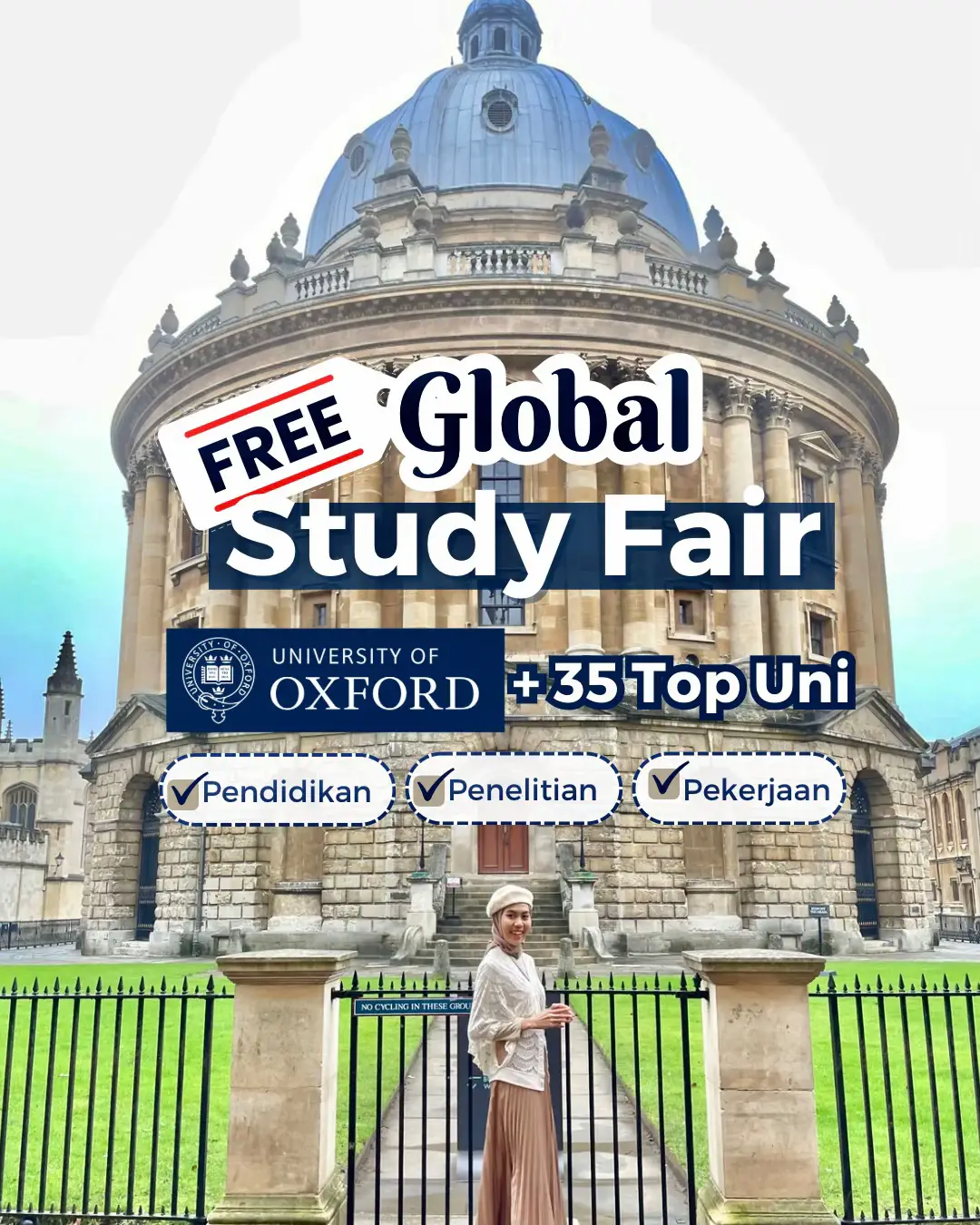 Global Study Fair Gratis?! | Galeri diposting oleh Enta Fadila | Lemon8
