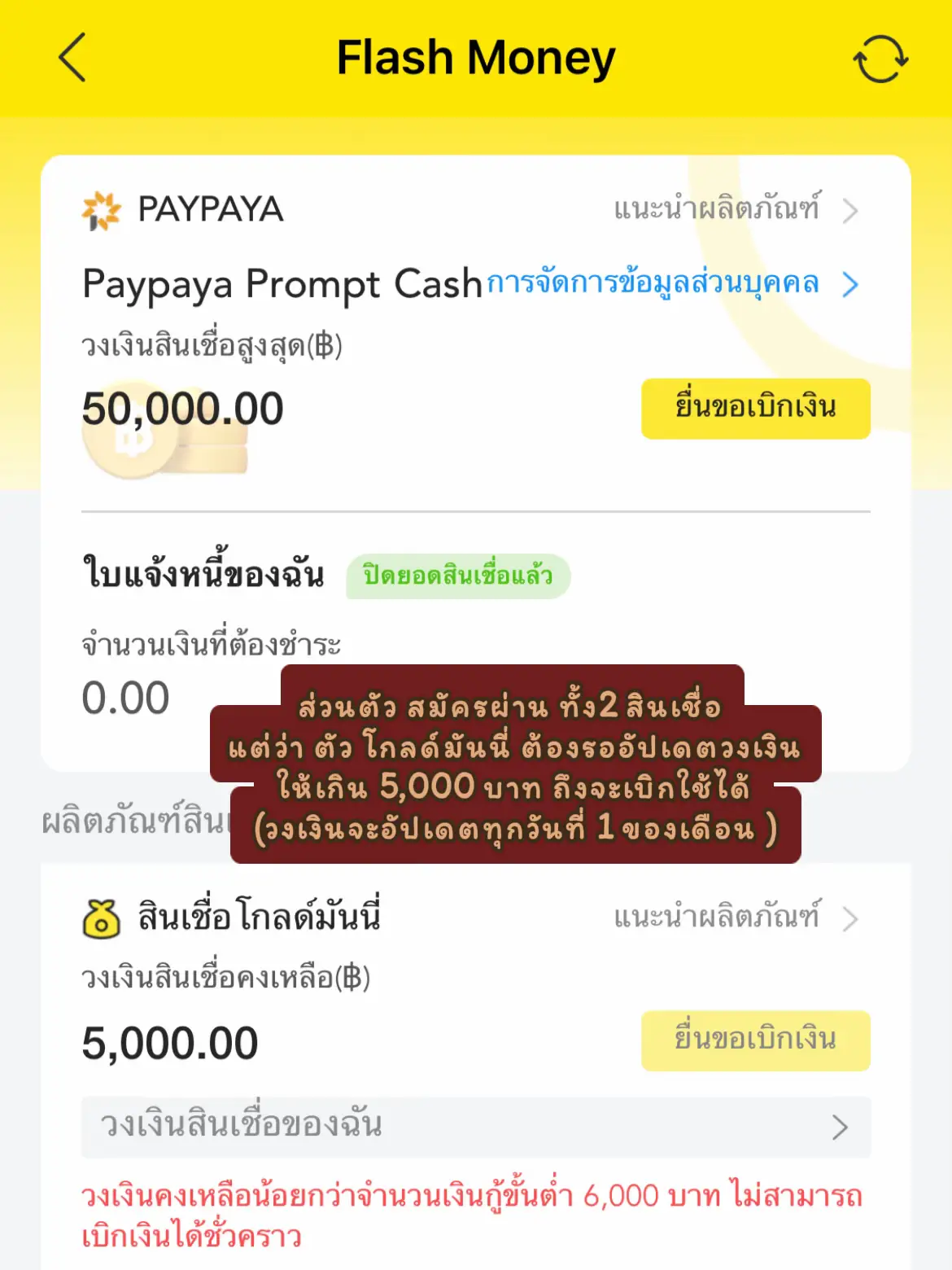 สินเชื่อเงินสด Flash Money: อนุมัติง่ายและรวดเร็ว