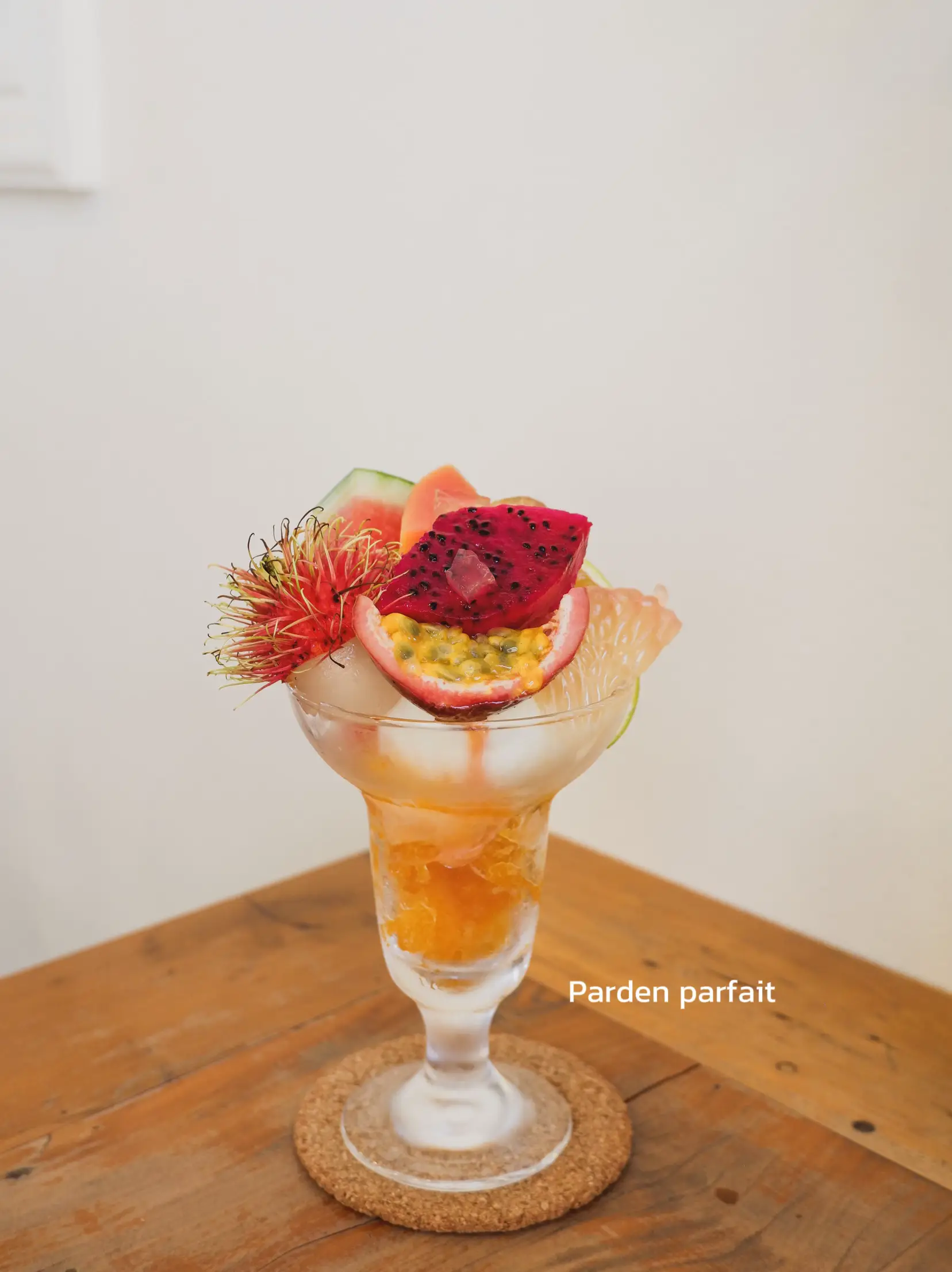 Parden คาเฟ่พาร์เฟต์ผลไม้สไตล์ญี่ปุ่น | แกลเลอรีที่โพสต์โดย Vivia | Lemon8