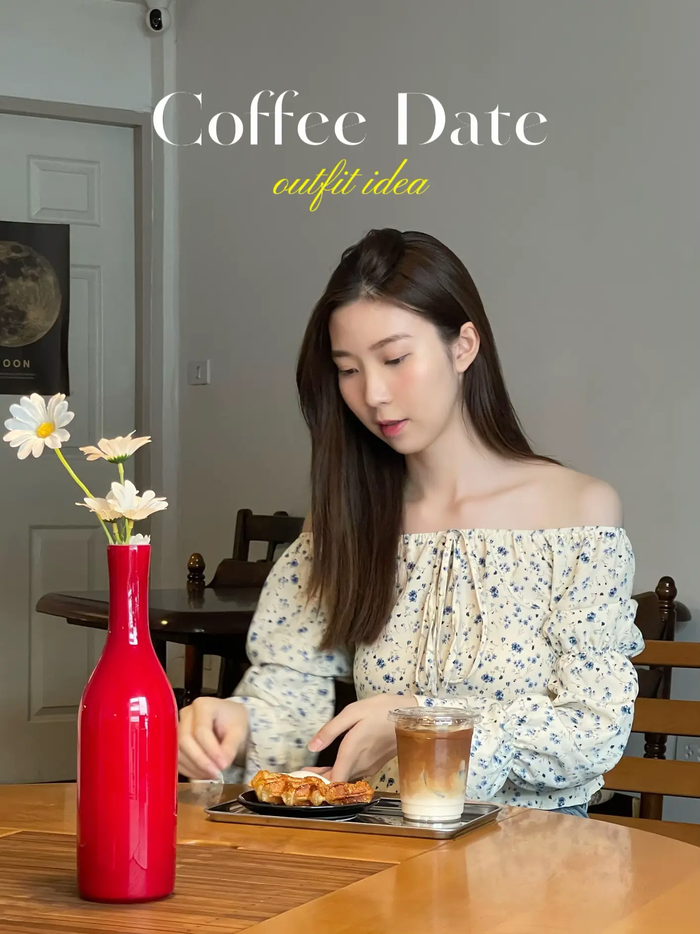 Coffee Date OOTD | แต่งตัวไปเดทที่คาเฟ่ มีเสน่ห์ 300% 🤎 | แกลเลอรีที่โพสต์โดย babymika | Lemon8