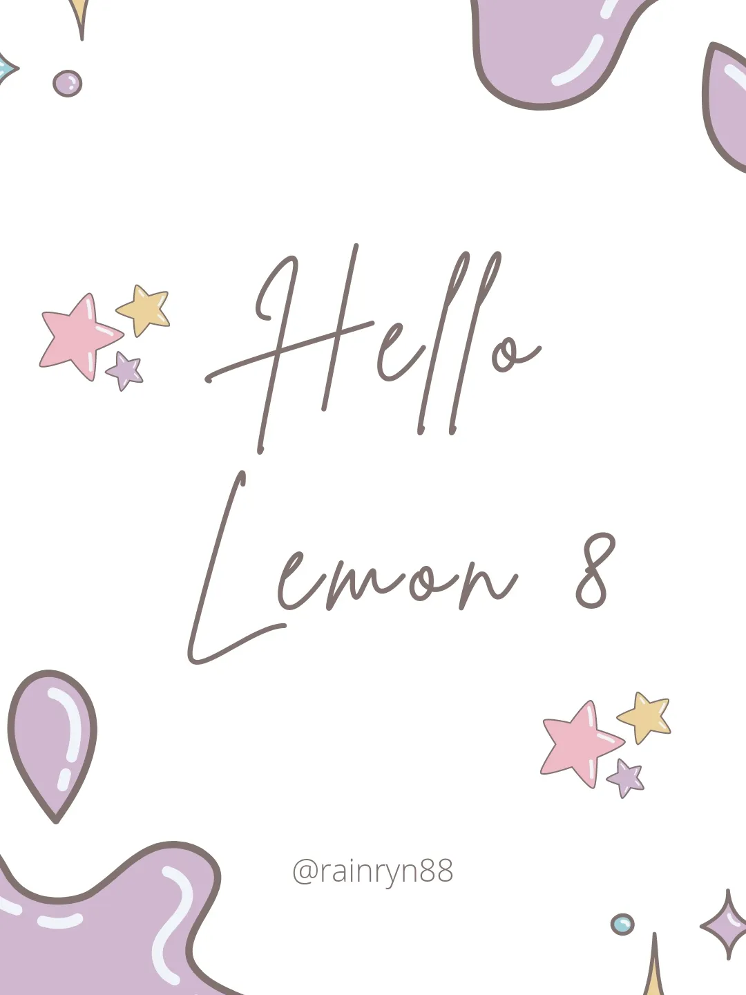 HELLO LEMON8 | Galeri disiarkan oleh Rain Ryn | Lemon8