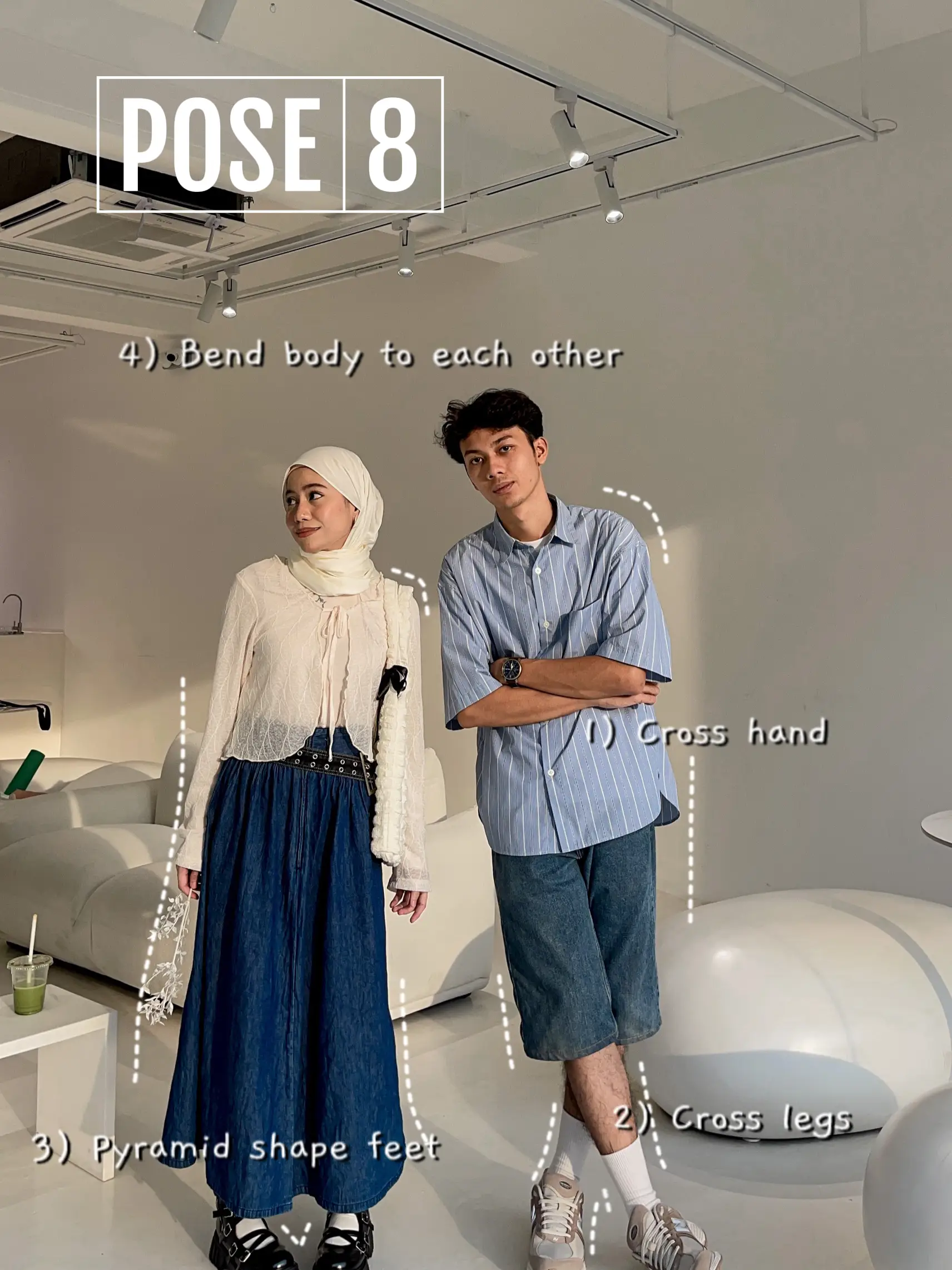 Sweet but Make it Halal Way Pinterest Couple Pose‼️ | Galeri disiarkan oleh Mya | Lemon8