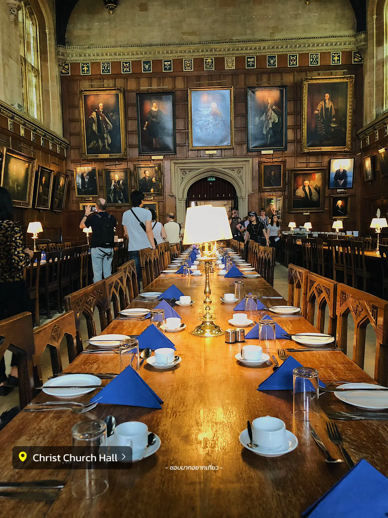 🇬🇧 | Christ Church Oxford มาดูที่ถ่ายทำ Harry Potter🔮 | แกลเลอรีที่ ...