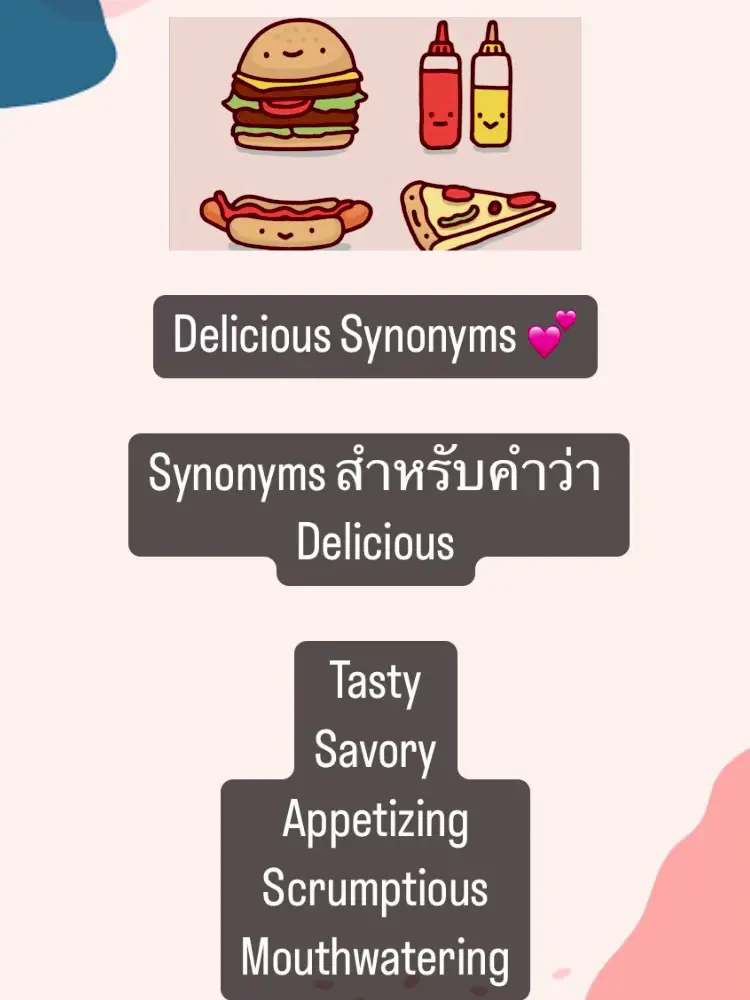 Synonyms for sweet! | แกลเลอรีที่โพสต์โดย ติว IELTS 🙌 | Lemon8