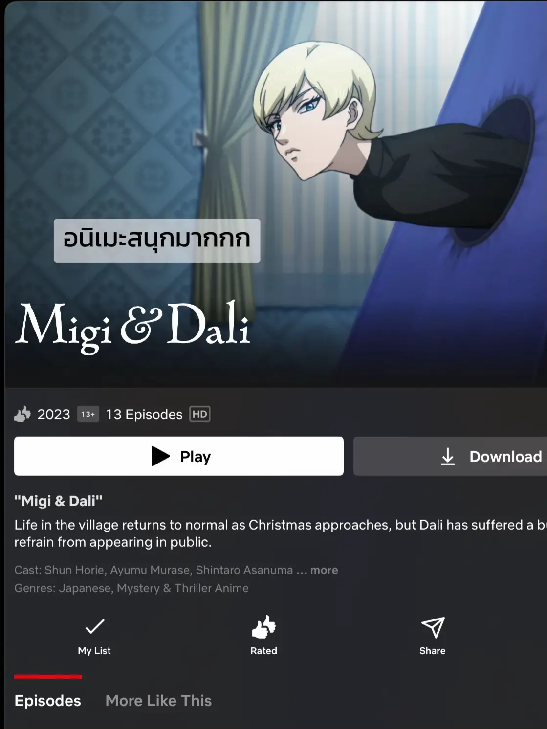 Migi & Dali อนิเมะสนุกเกินคาดมากก | แกลเลอรีที่โพสต์โดย momo | Lemon8