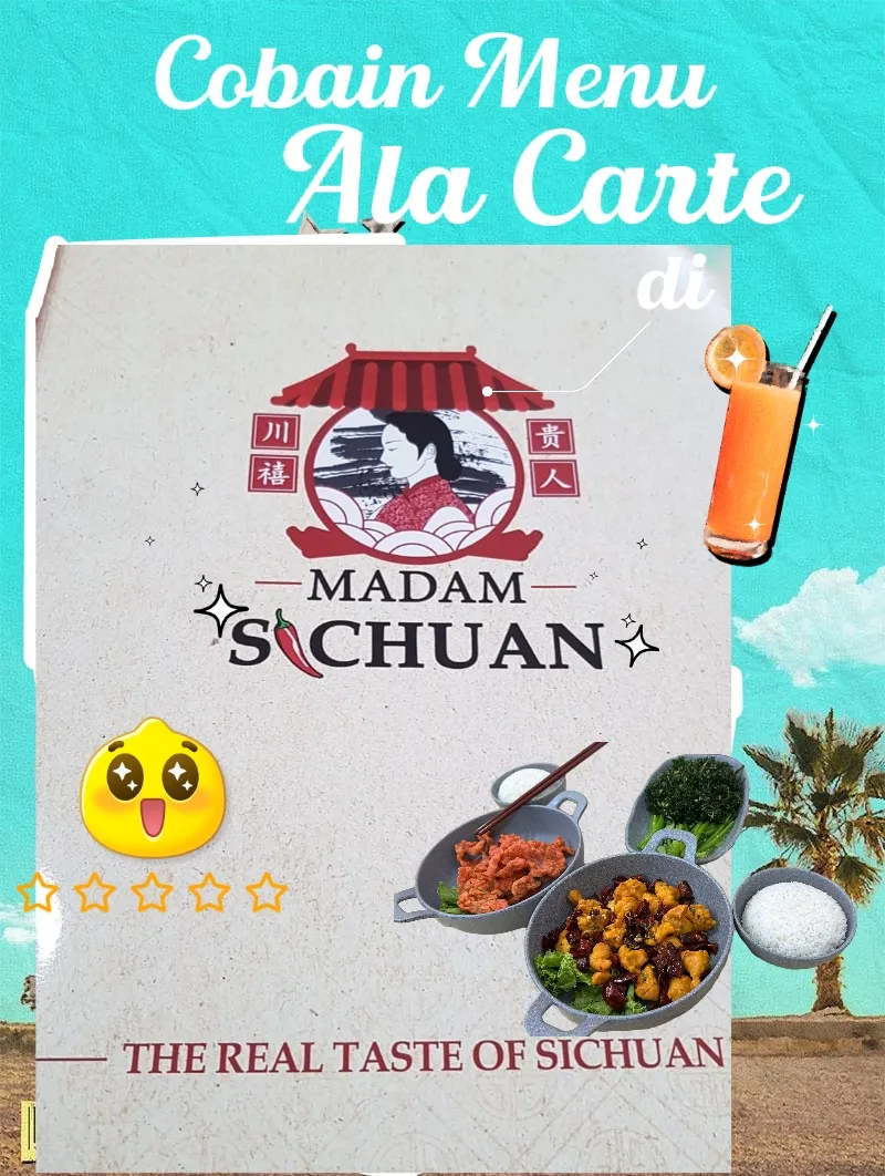 MENU ALA CARTE DI MADAM SICHUAN | Galeri diposting oleh Didi | Lemon8
