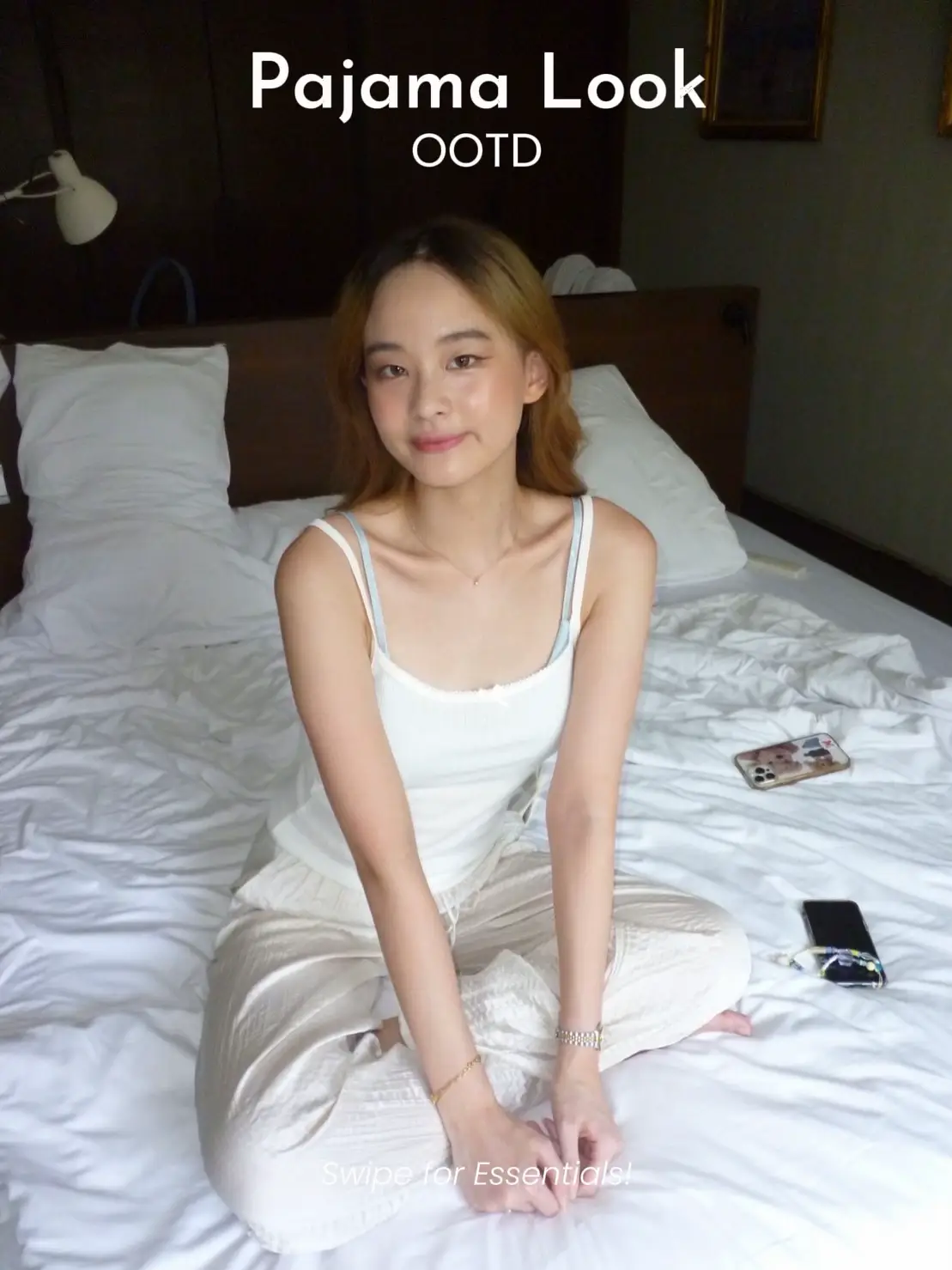 pj ootd 🤍 || แต่งลุคชิวๆในวันขี้เกียจแต่งตัว | แกลเลอรีที่โพสต์โดย jeanniebunny | Lemon8