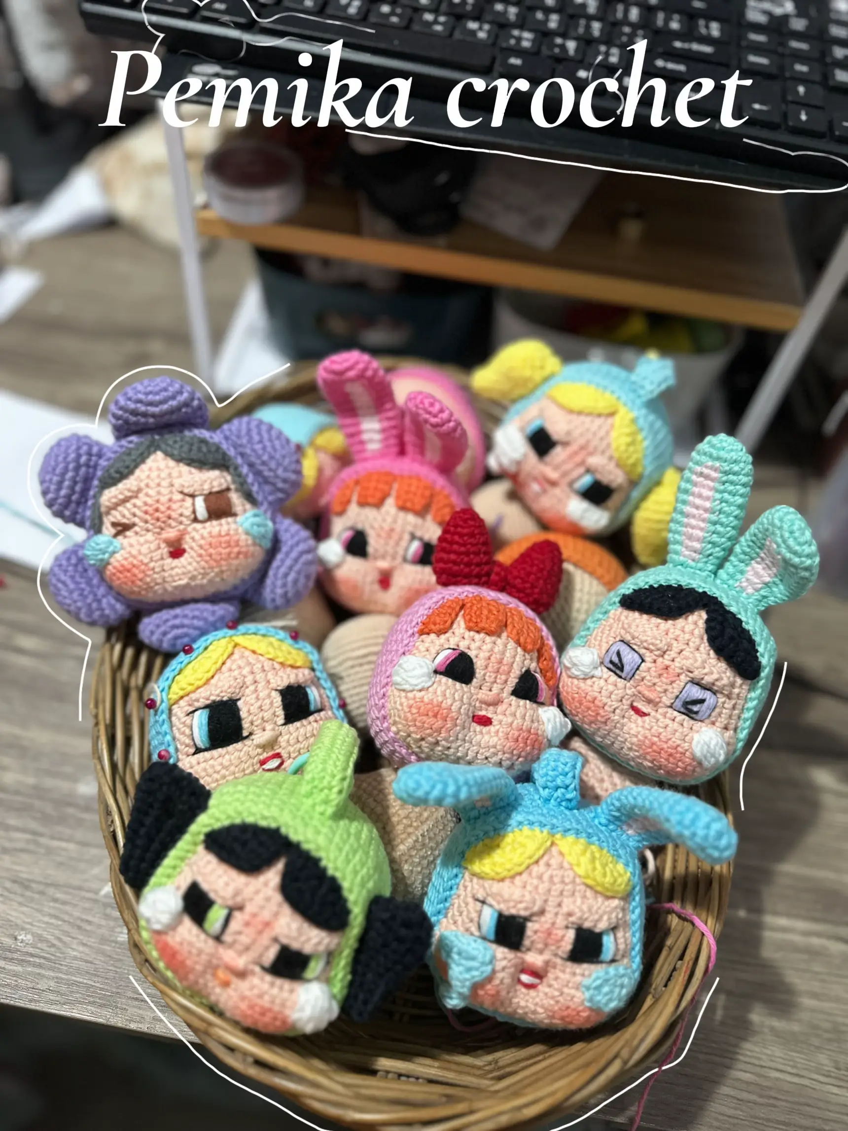 Pemika crochet น้อนๆcry baby | แกลเลอรีที่โพสต์โดย lemon pemika | Lemon8