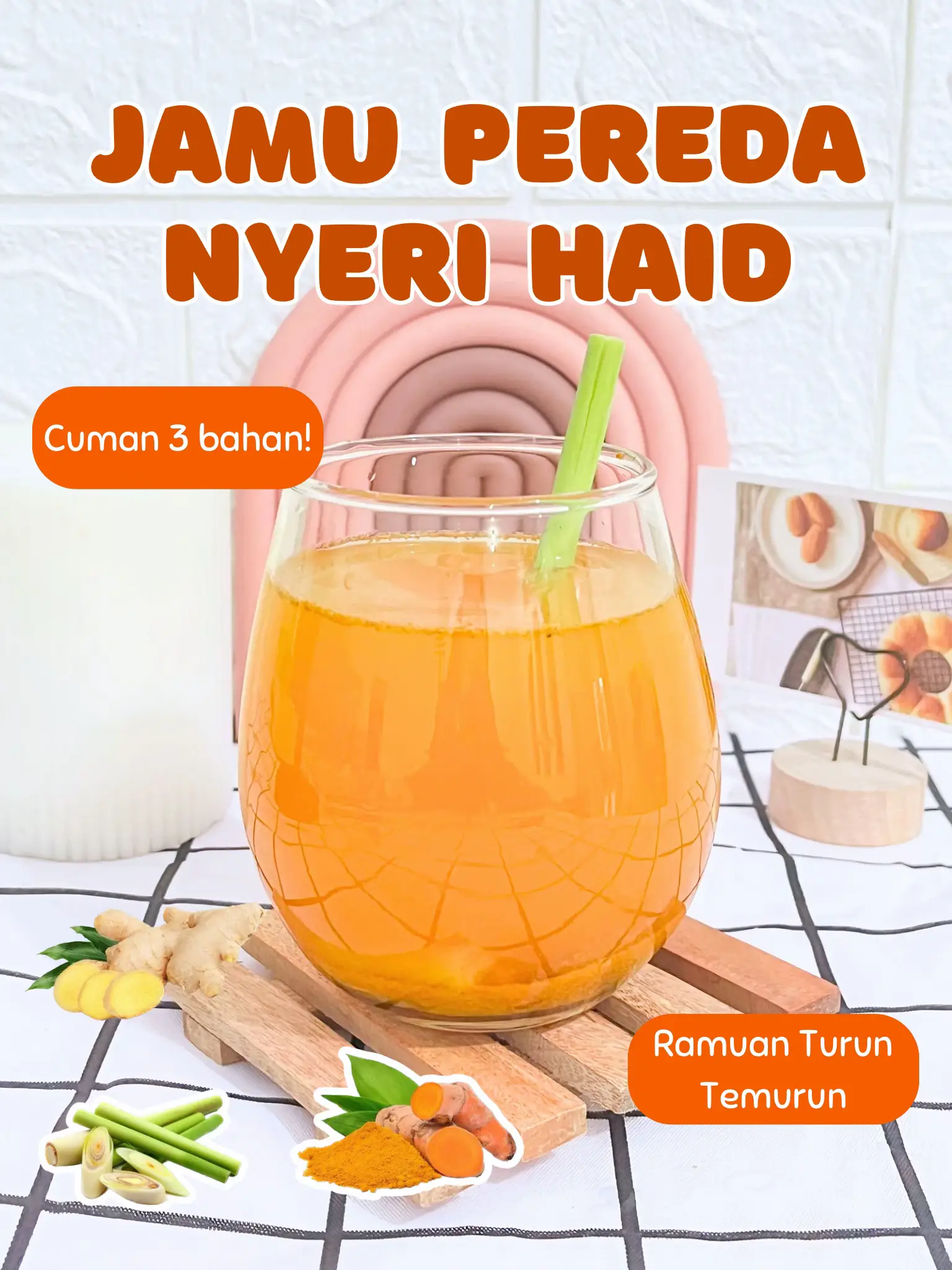 CUMA 3 BAHAN AMPUH REDAKAN SAKIT HAID‼️🤩 | Galeri diposting oleh Rayna Lois | Lemon8