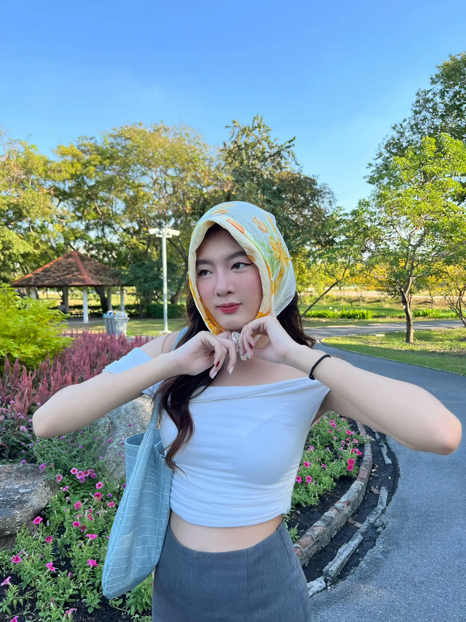 ธันวาคมไปชมดอกไม้ที่สวนหลวงกัน 🥰 | แกลเลอรีที่โพสต์โดย Grace | Lemon8