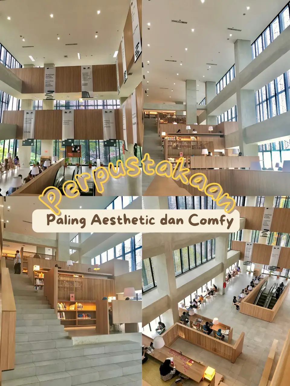 Perpustakaan Paling Aesthetic di Jakarta! | Galeri diposting oleh Jalan Bareng | Lemon8