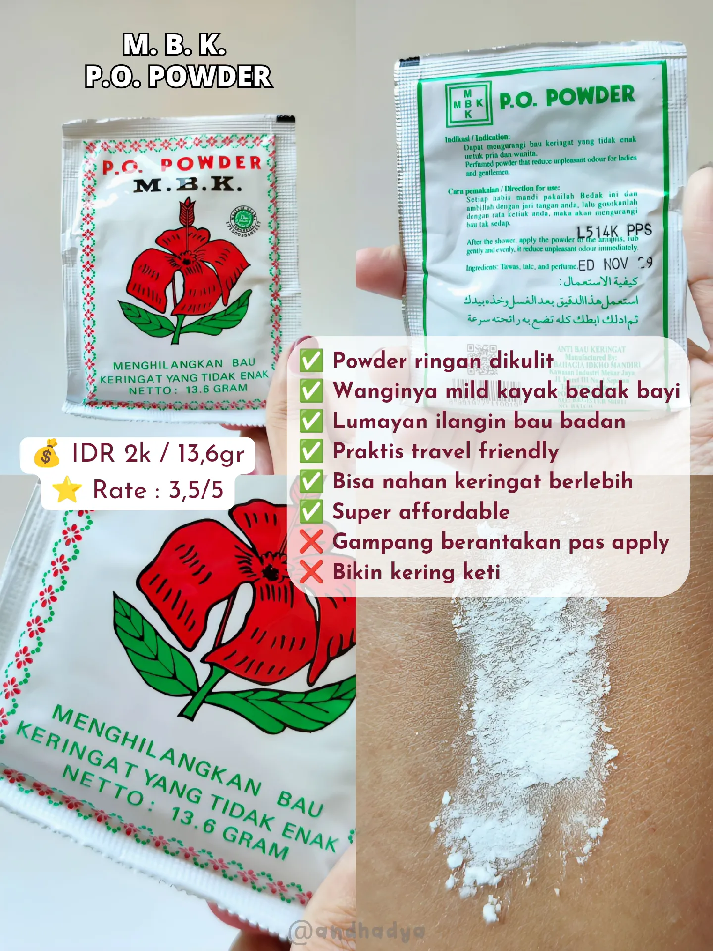 20 ide Mbk Powder teratas di 2024