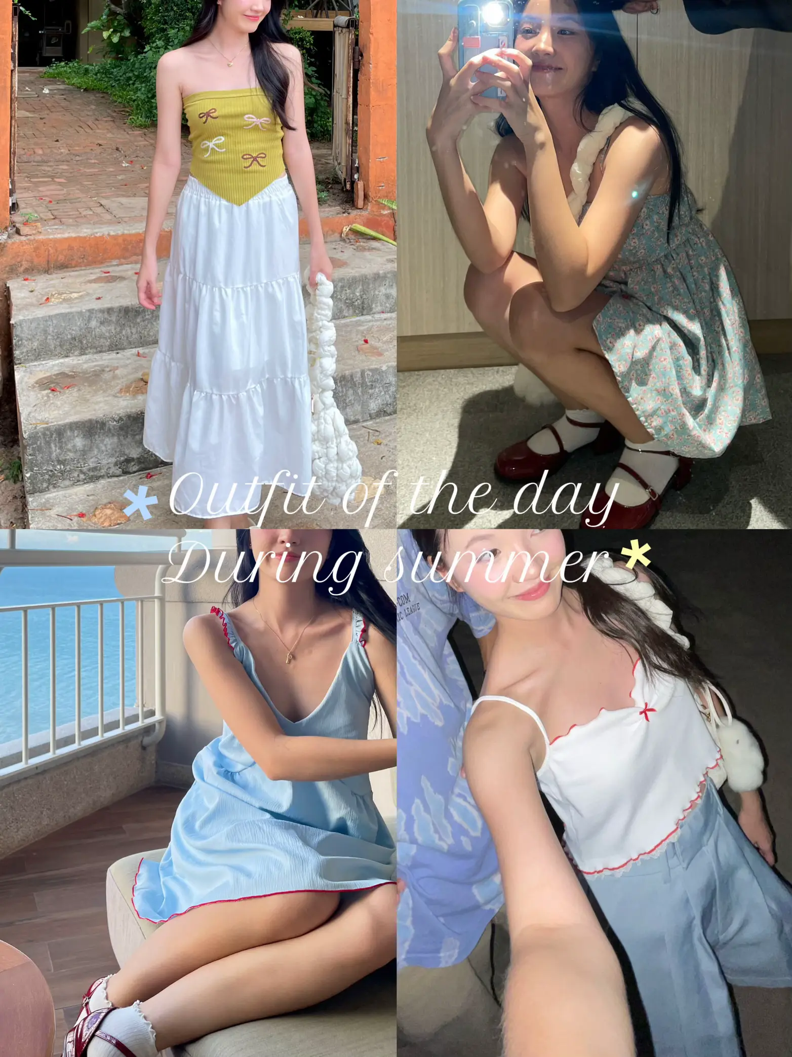 Summer outfit ideas 🏝️⭐️♥️ | แกลเลอรีที่โพสต์โดย mp | Lemon8