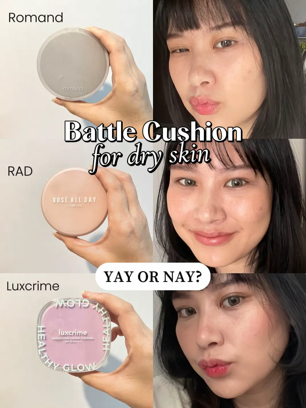 Battle cushion buat kulit kering, YAY or NAY? | Galeri diposting oleh Aurelia Liana | Lemon8