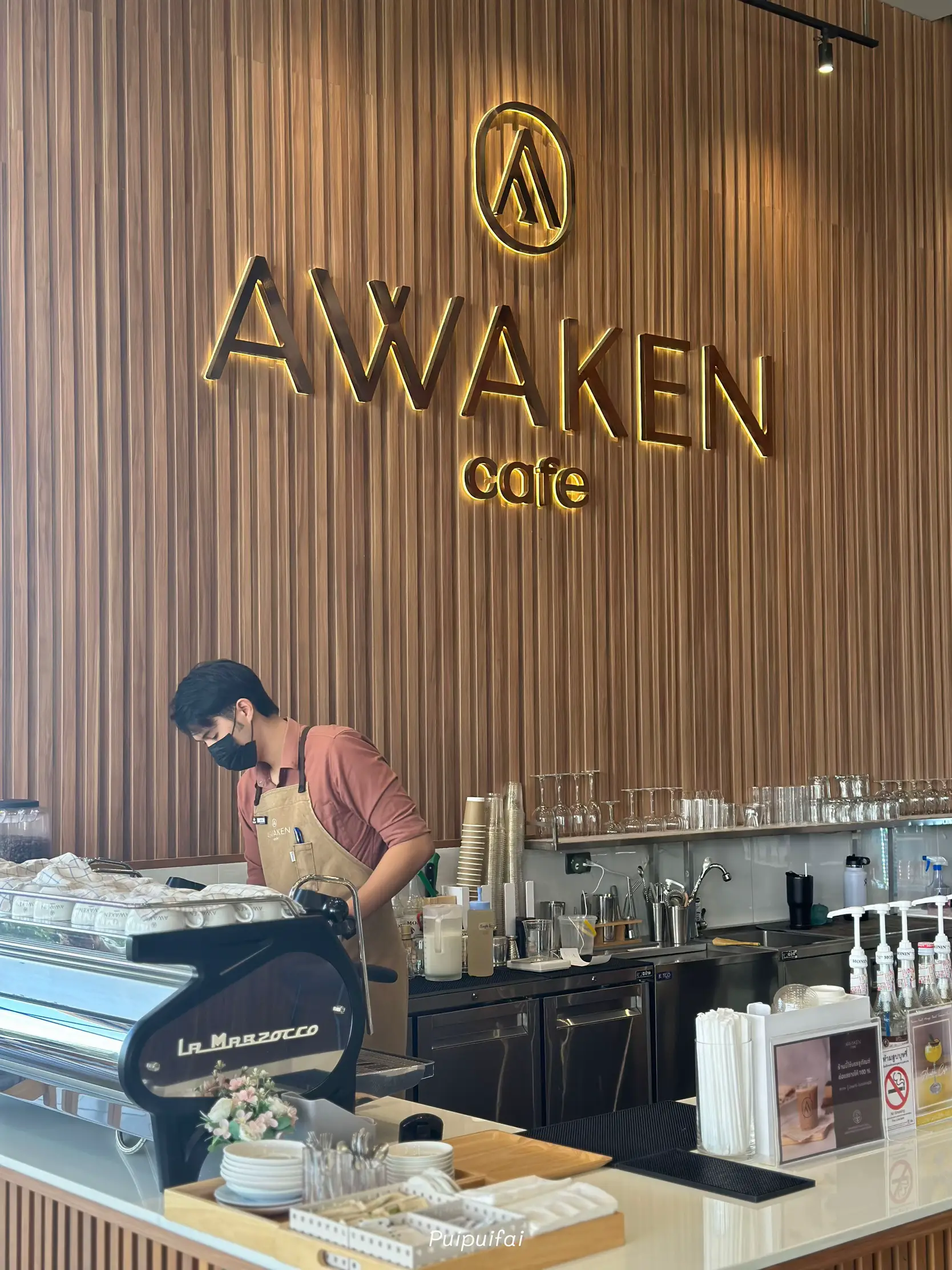 Awaken Cafe’ คาเฟ่ใจกลางเมืองสงขลา | แกลเลอรีที่โพสต์โดย Puipuifai | Lemon8