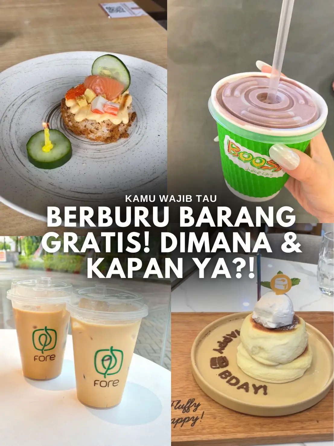 BERBURU BARANG GRATIS? DIMANA & KAPAN YA? | Galeri diposting oleh ...