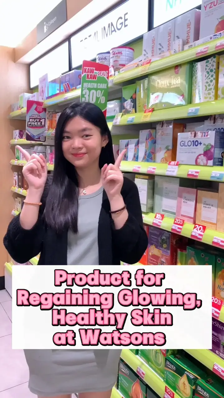 Products for Glowing, Healthy skin at Watsons | วิดีโอที่เผยแพร่โดย Kah Pei | Lemon8